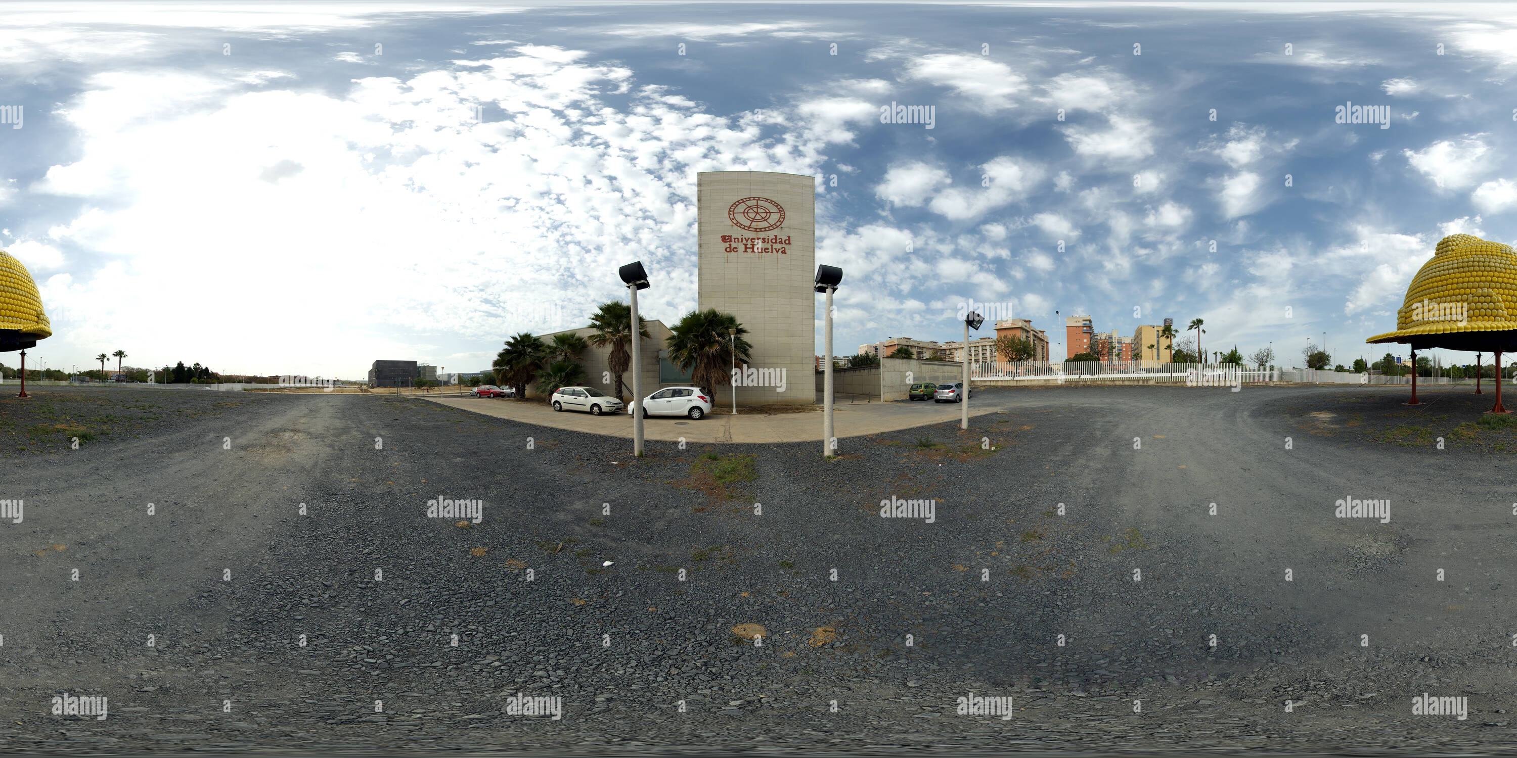 360° view of Huelva University, Campus del Carmen - Alamy