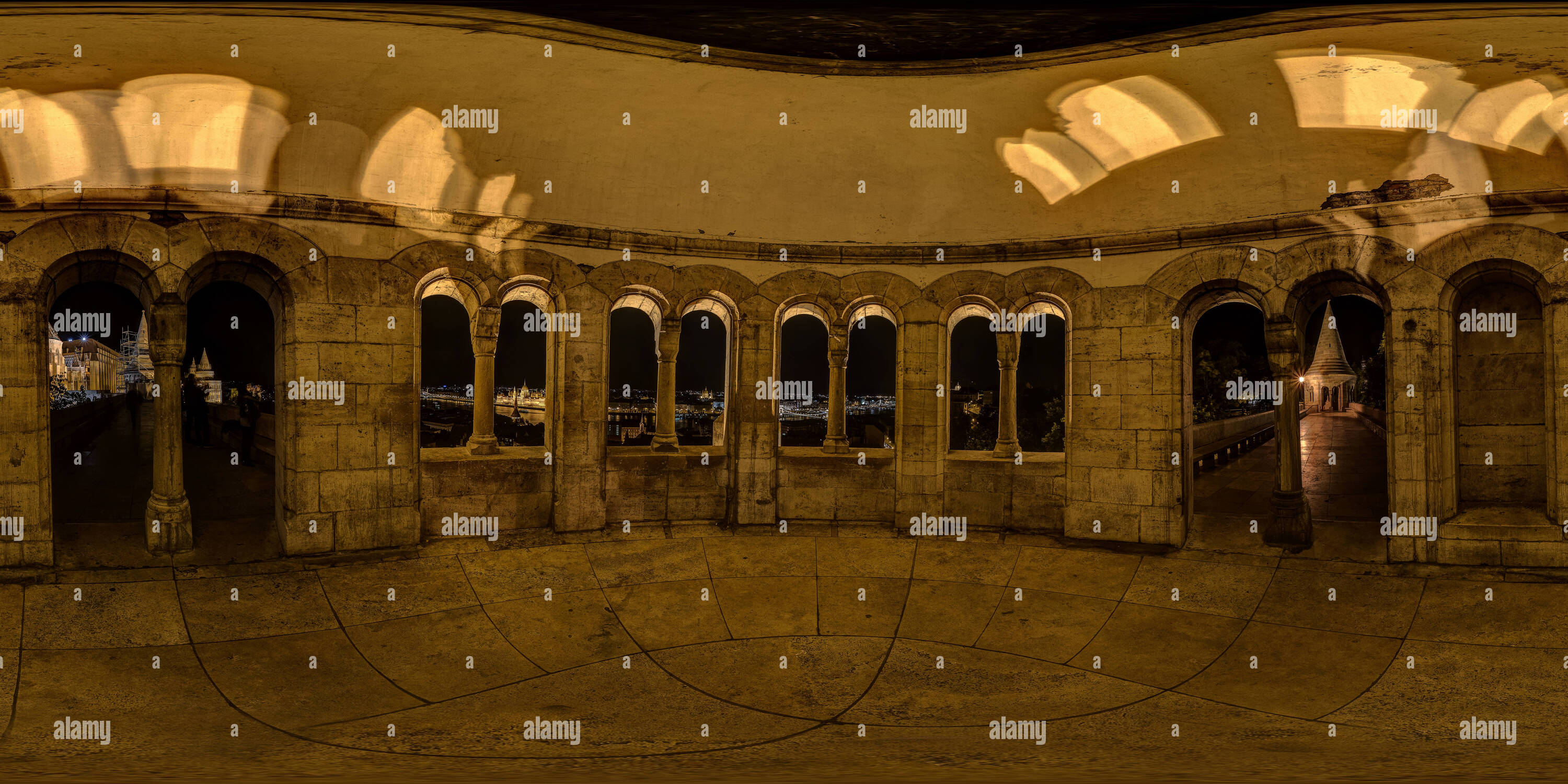360° view of Fishermans Bastion Fishermans Bastion 17 - Alamy
