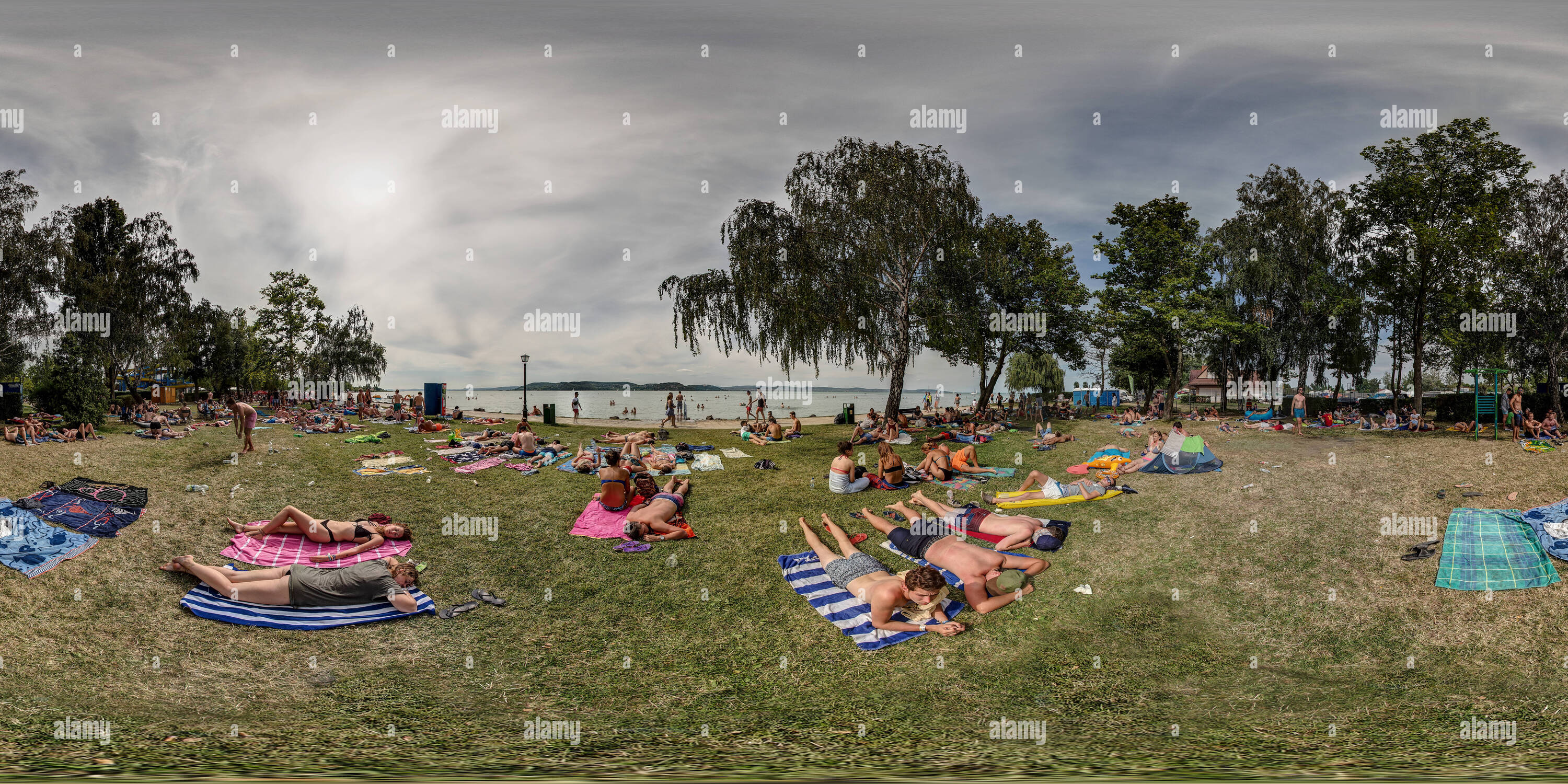 360° view of Balaton Sound Balaton Sound Music Festival 17 - Alamy