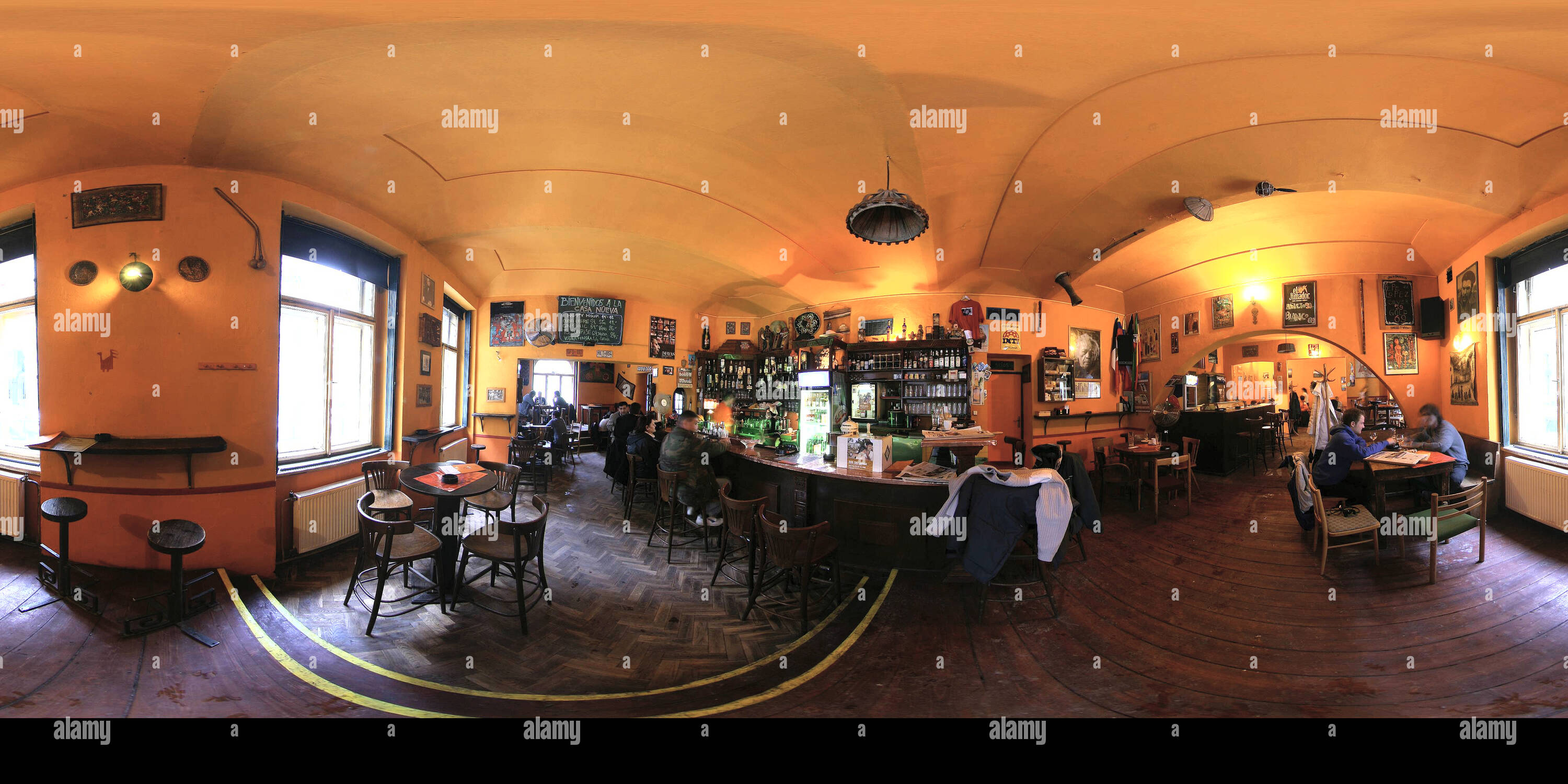 360° view of La Casa Blu - Alamy