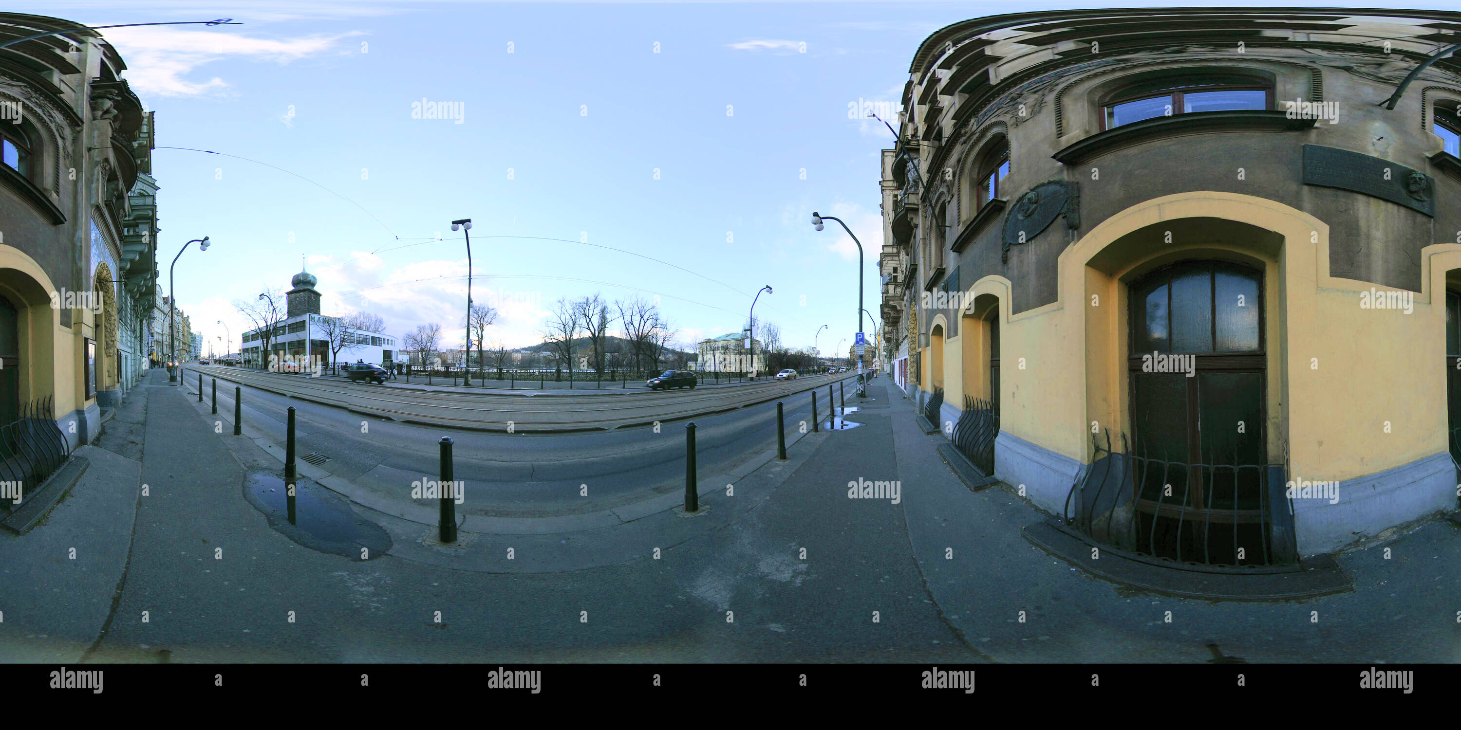 360° view of The Riverside by Manes - Alamy