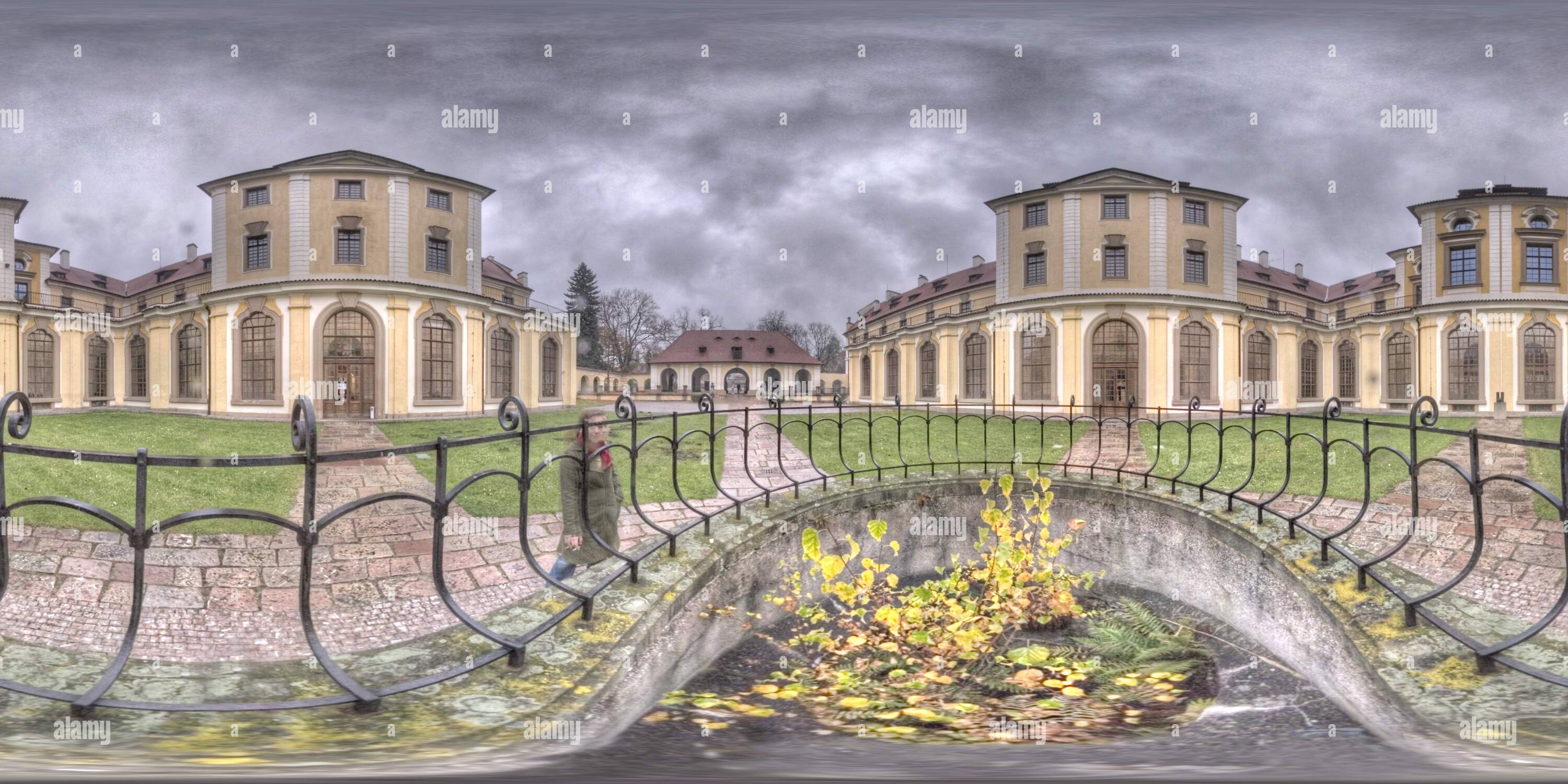 360° view of Zbraslav - the Chateau - Alamy