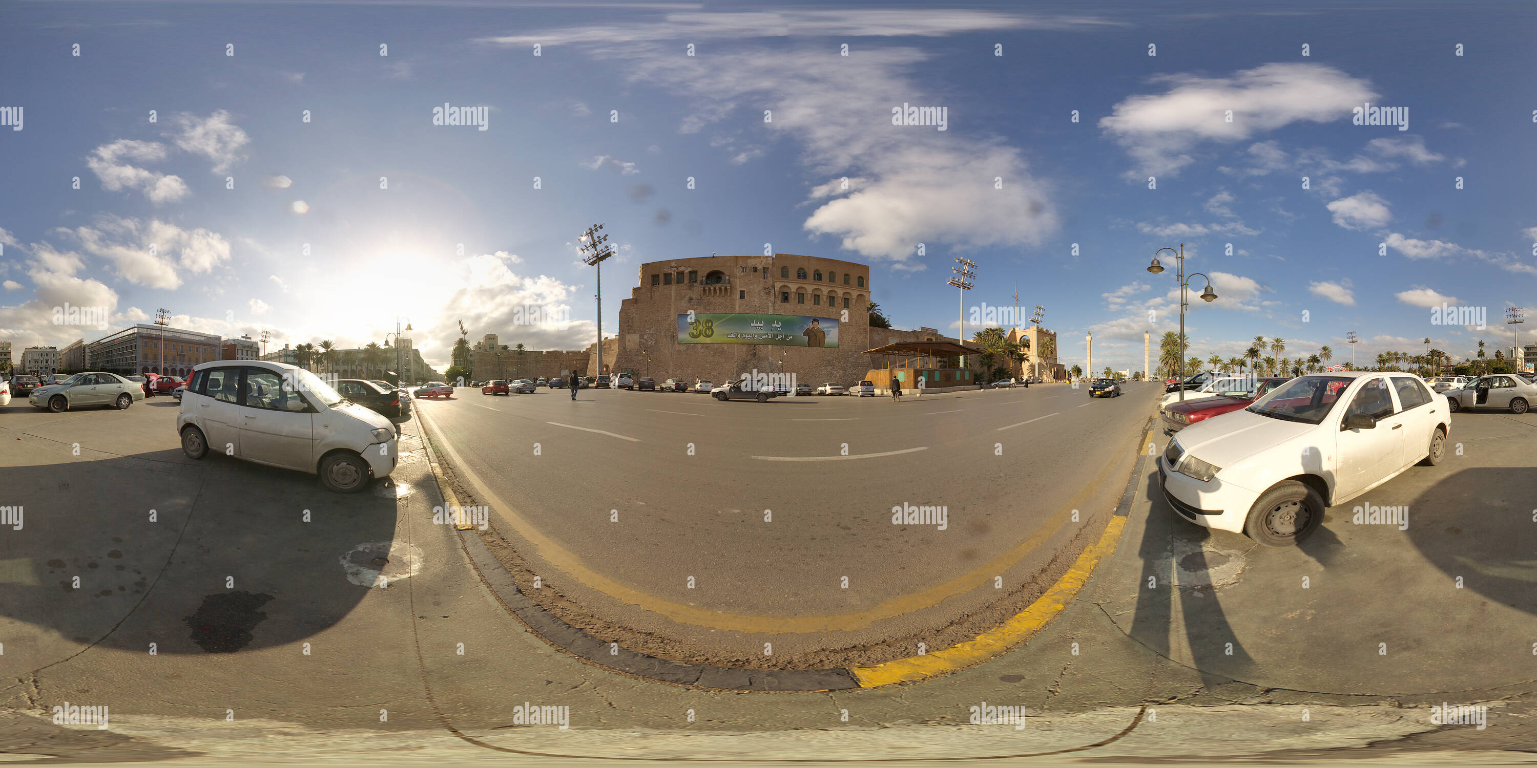 360° view of Outside the Main Gates - Alamy