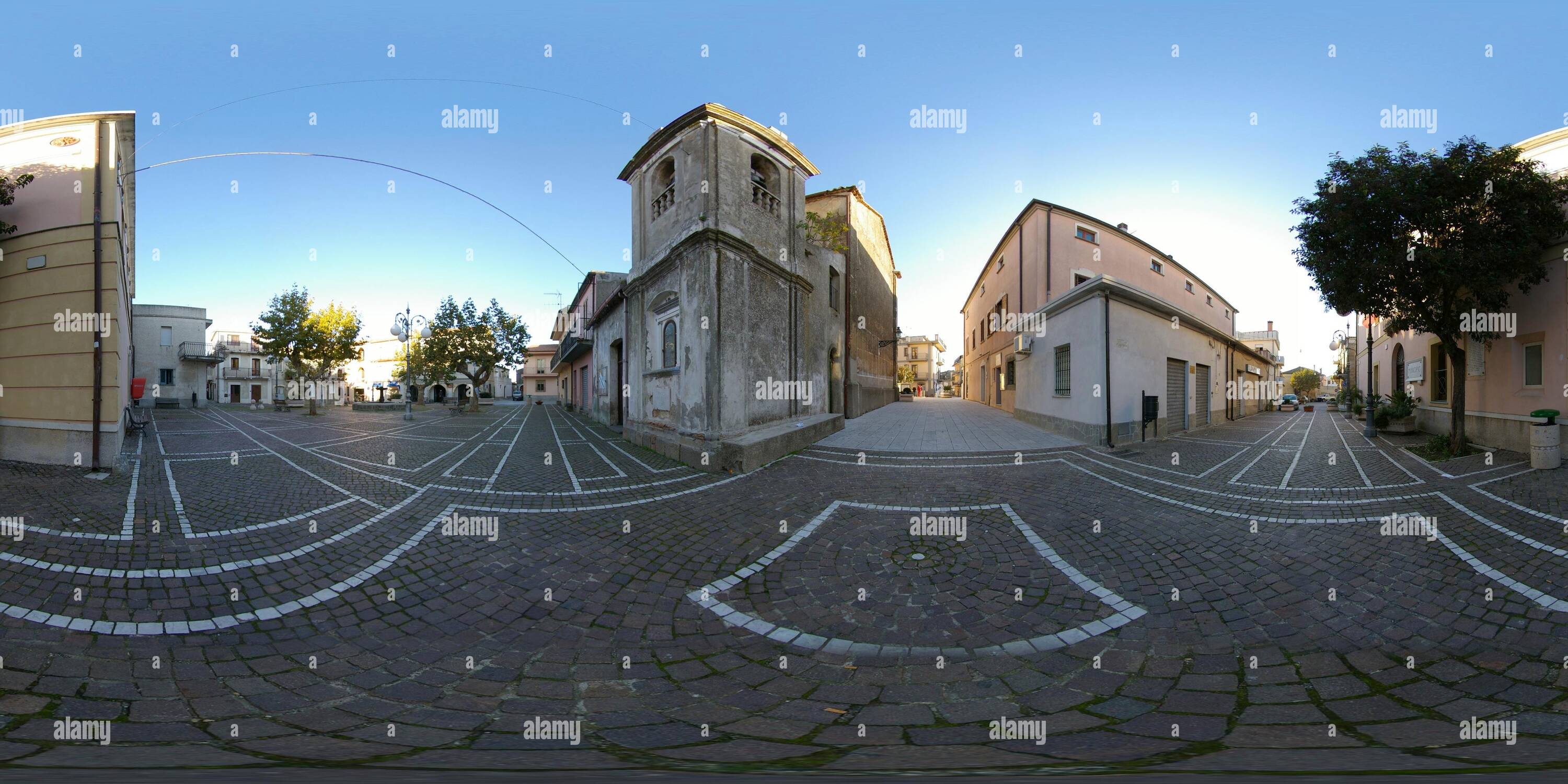 360° view of Staletti piazza Roma - Alamy