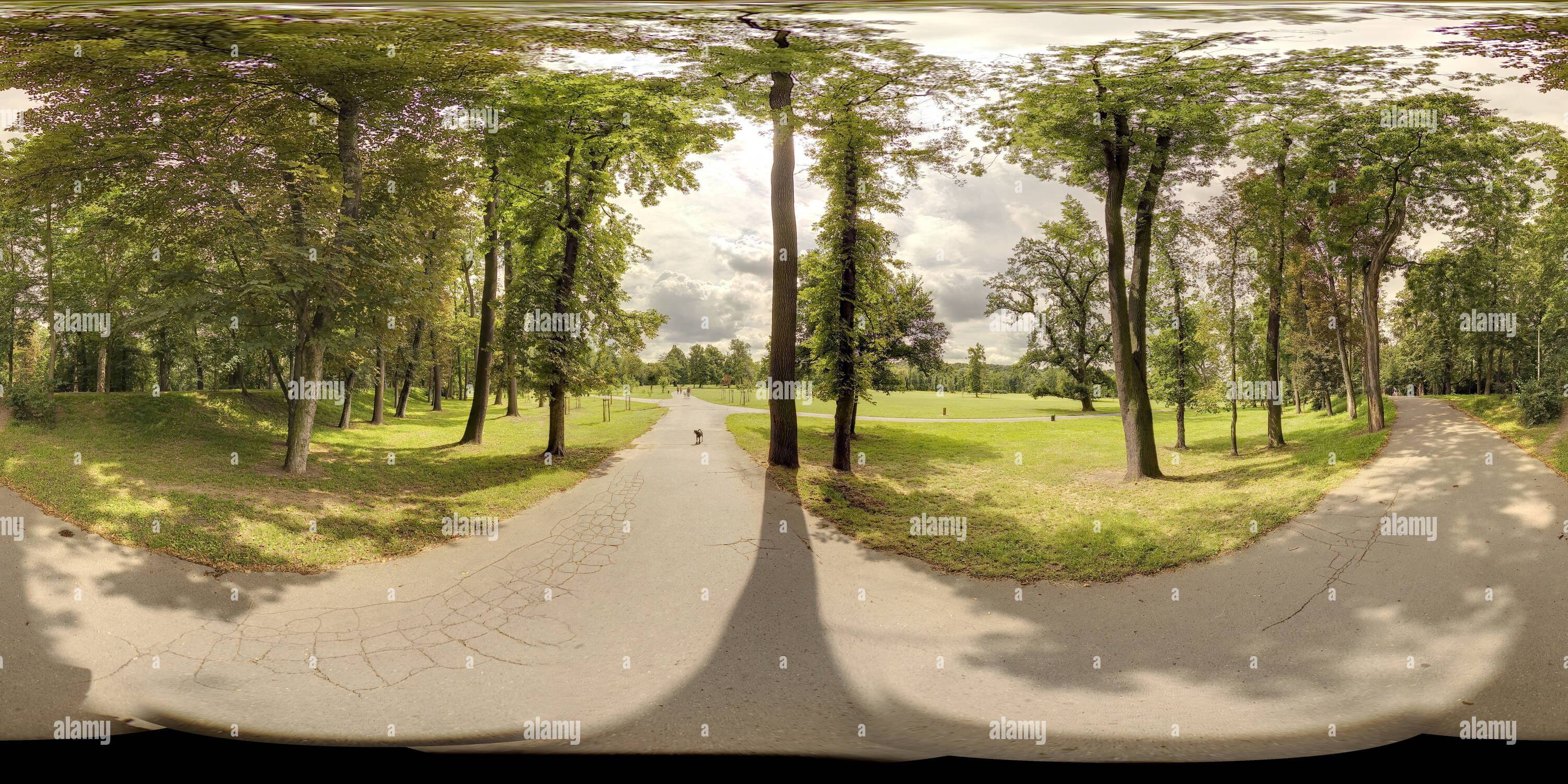 360° view of Sromovka in the sunshine - Alamy