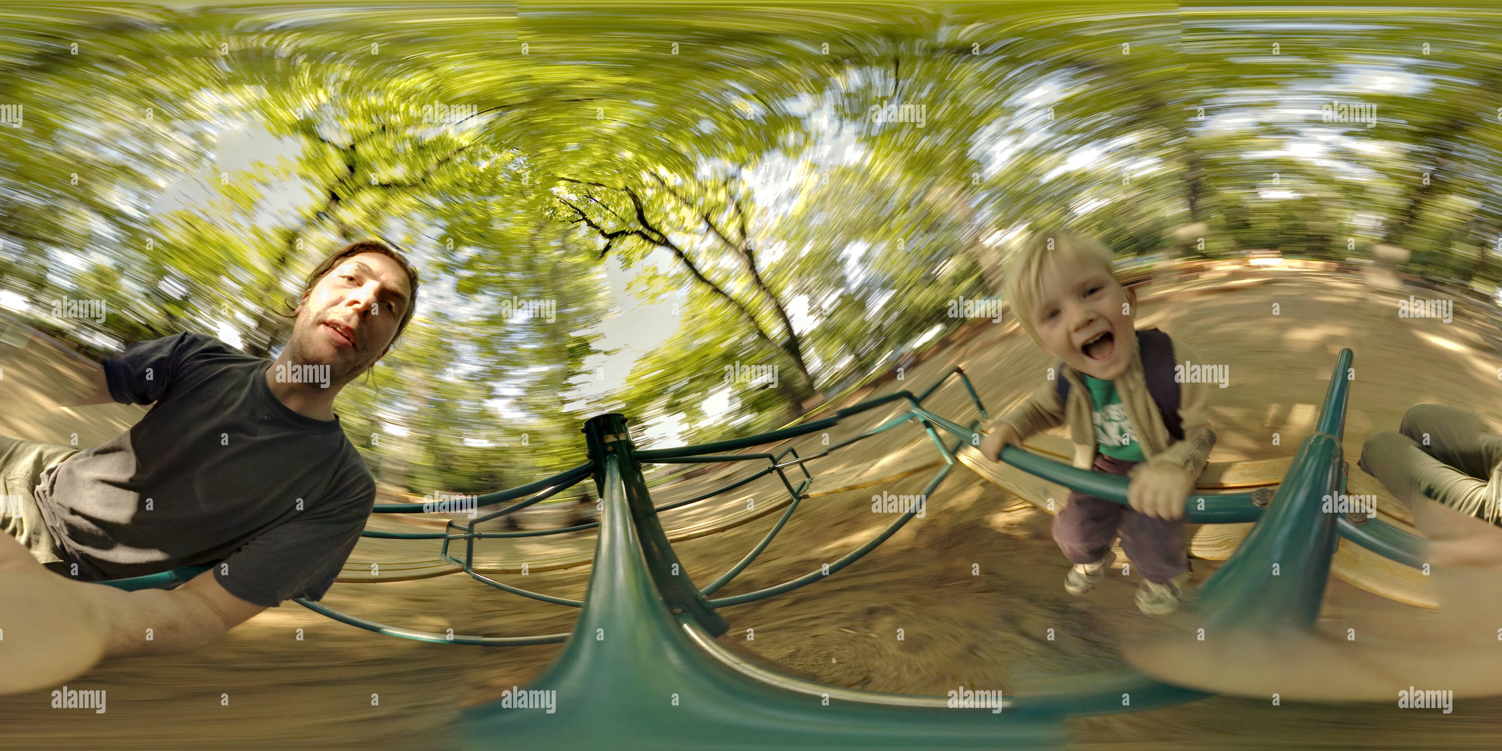 360° view of Frantisek on the Kolotoc - Carousel - Alamy