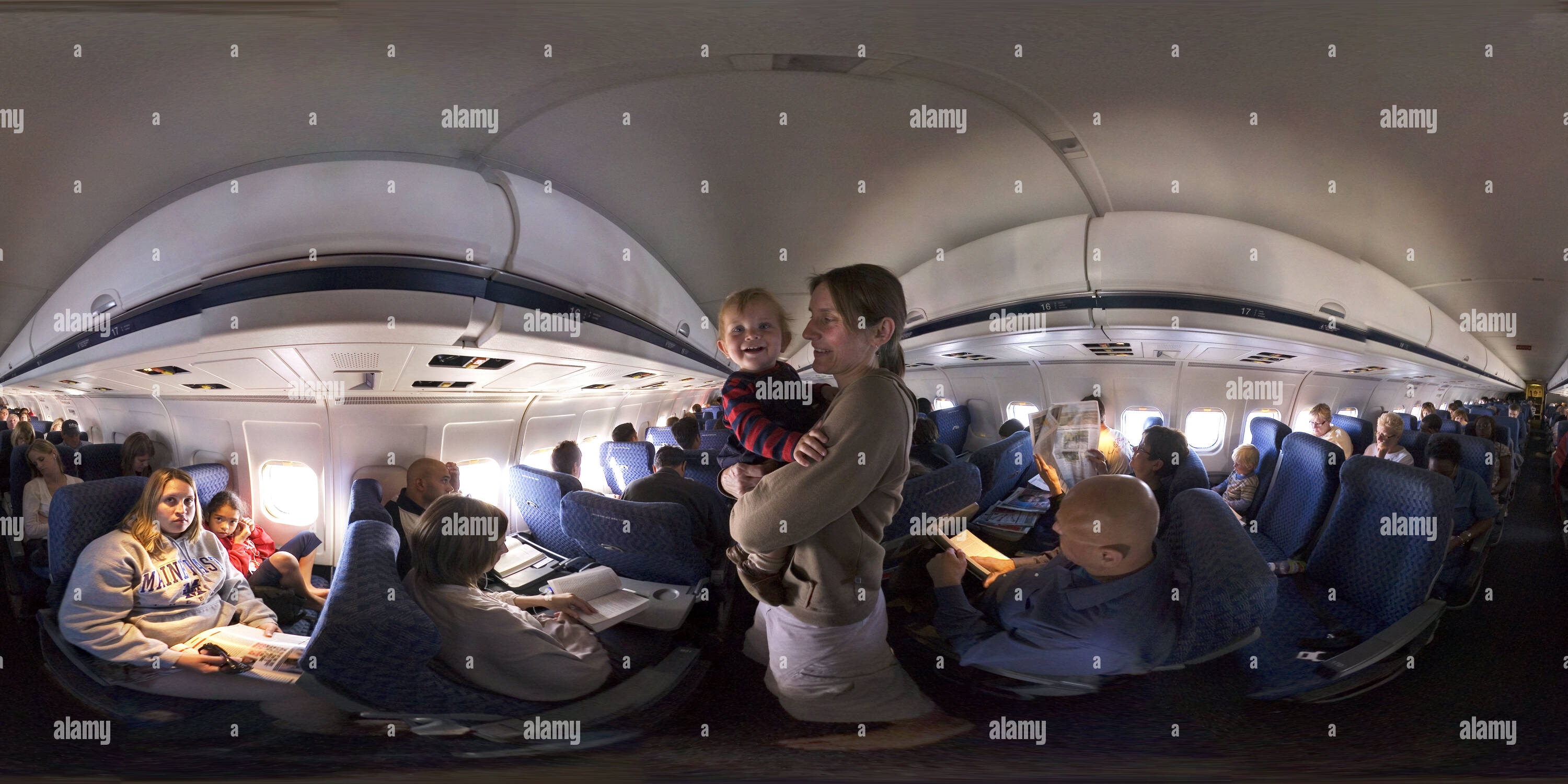 360° view of Babies like to fly - Alamy