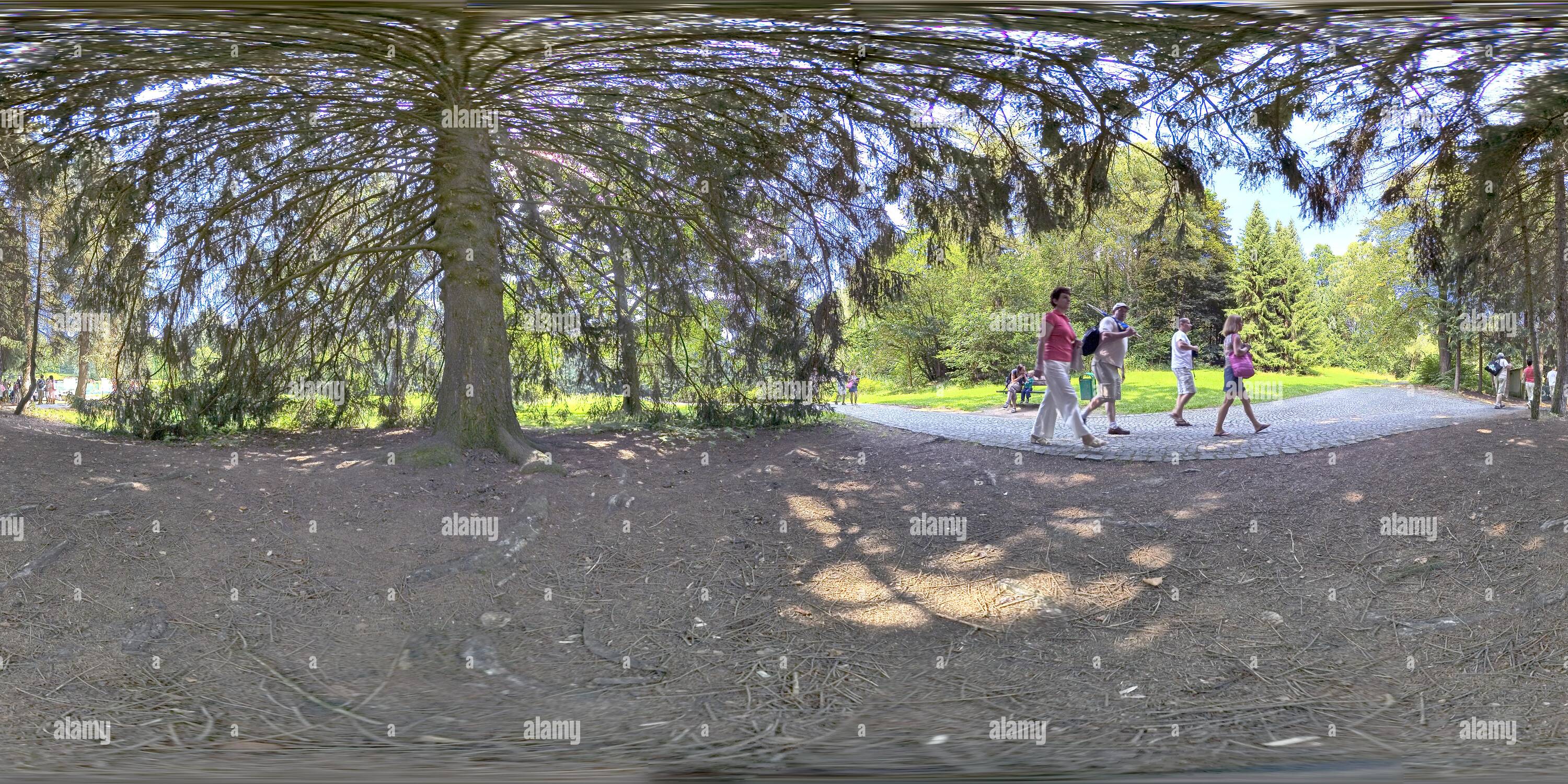 360° view of Thermal Swimming Pool in Velke Losiny - 3 - Alamy