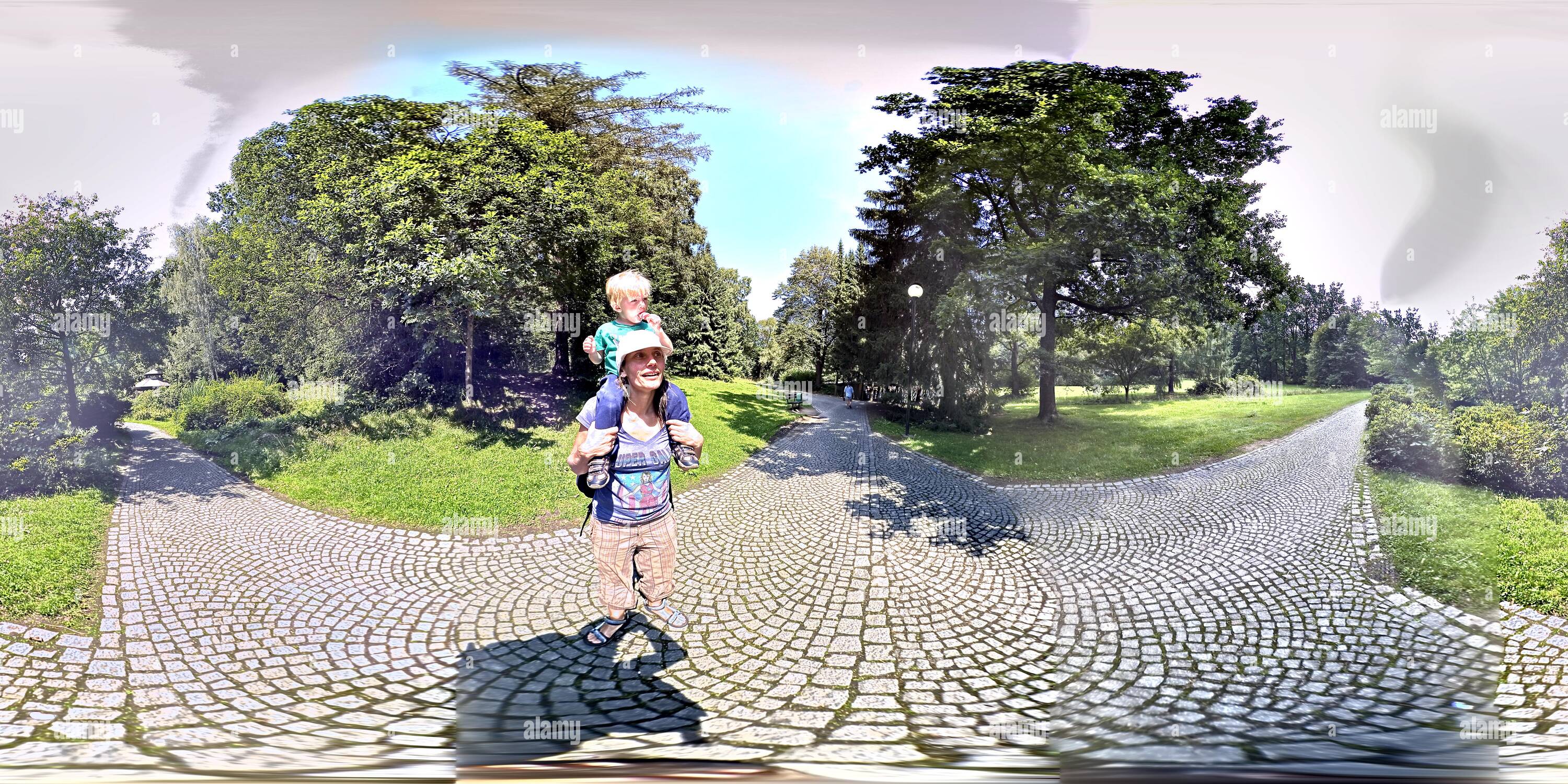 360° view of Thermal Swimming Pool in Velke Losiny - 4 - Alamy