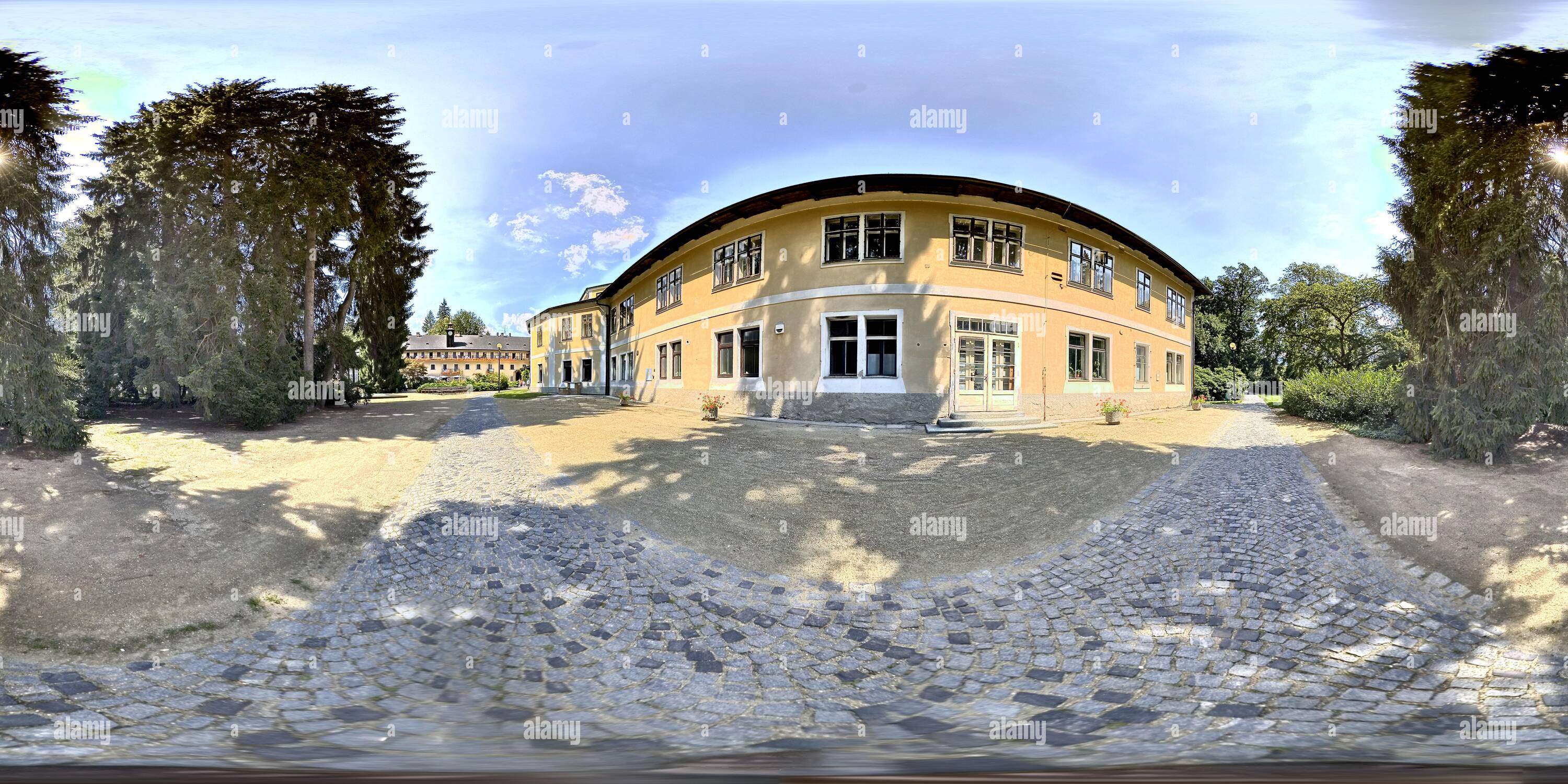 360° view of Thermal Swimming Pool in Velke Losiny - 8 - Alamy