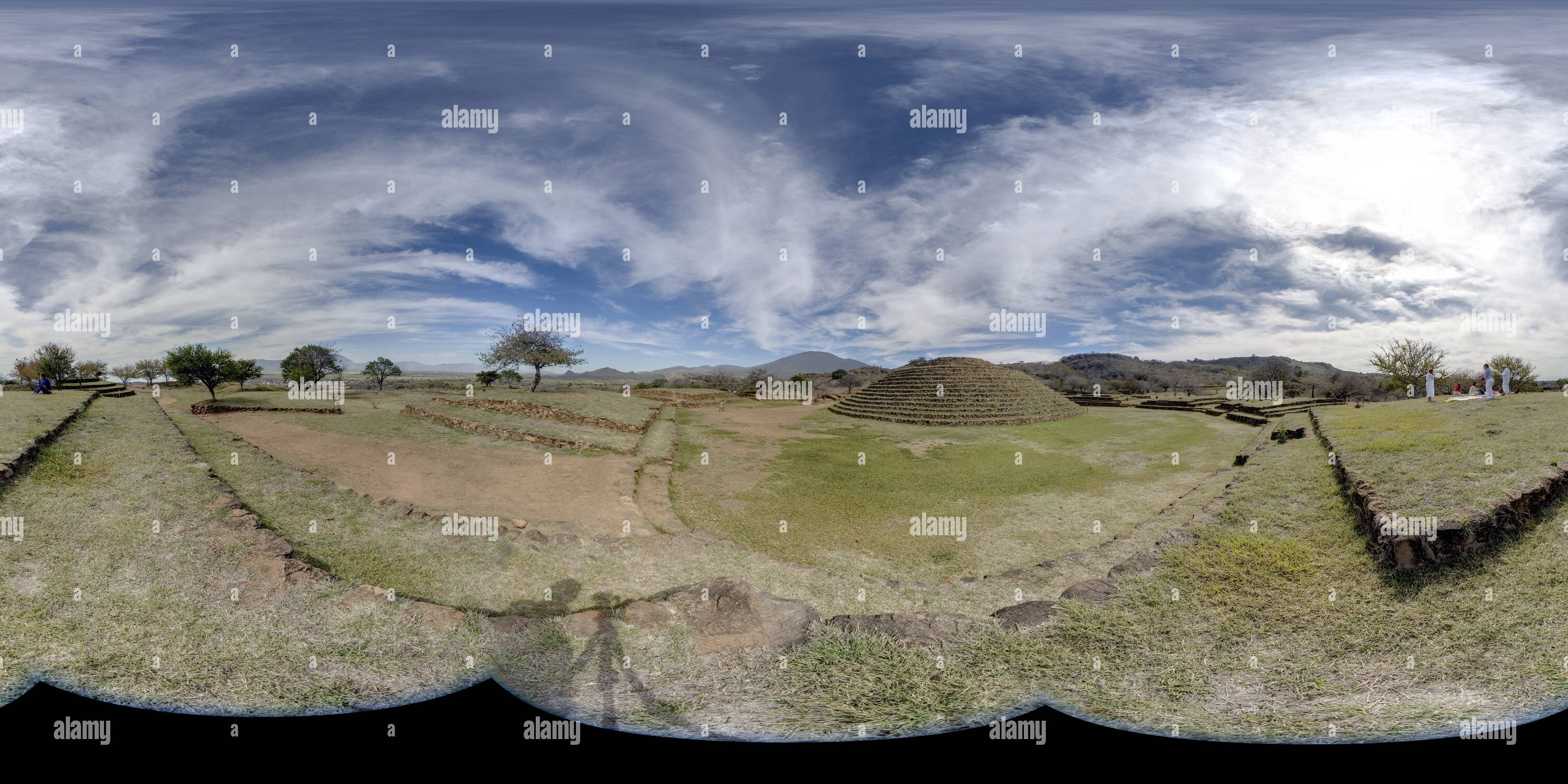 360° view of Guachimontones Archaeological site, Teuchitlan 3 - Alamy