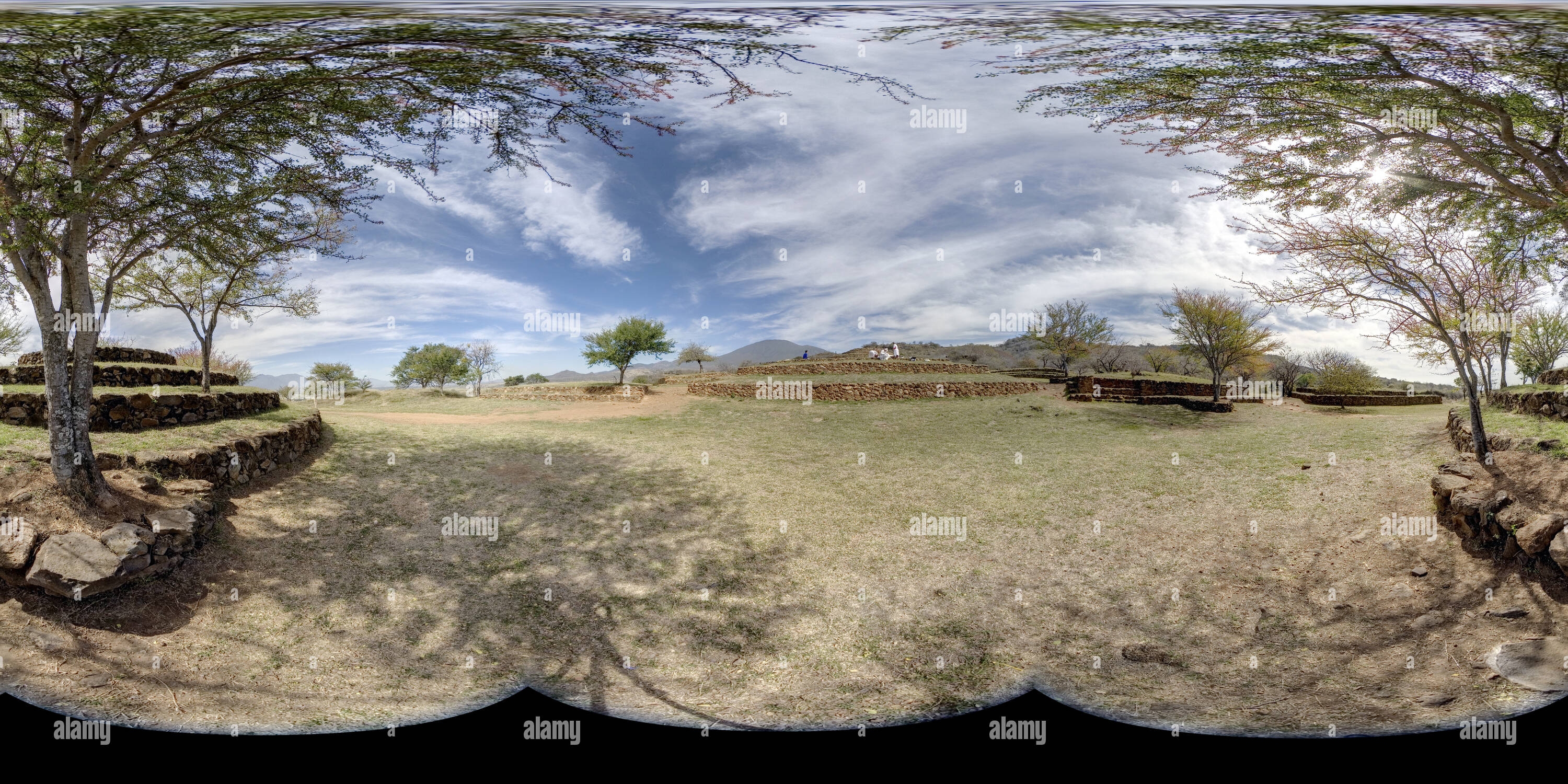 360° view of Guachimontones Archaeological site, Teuchitlan 6 - Alamy