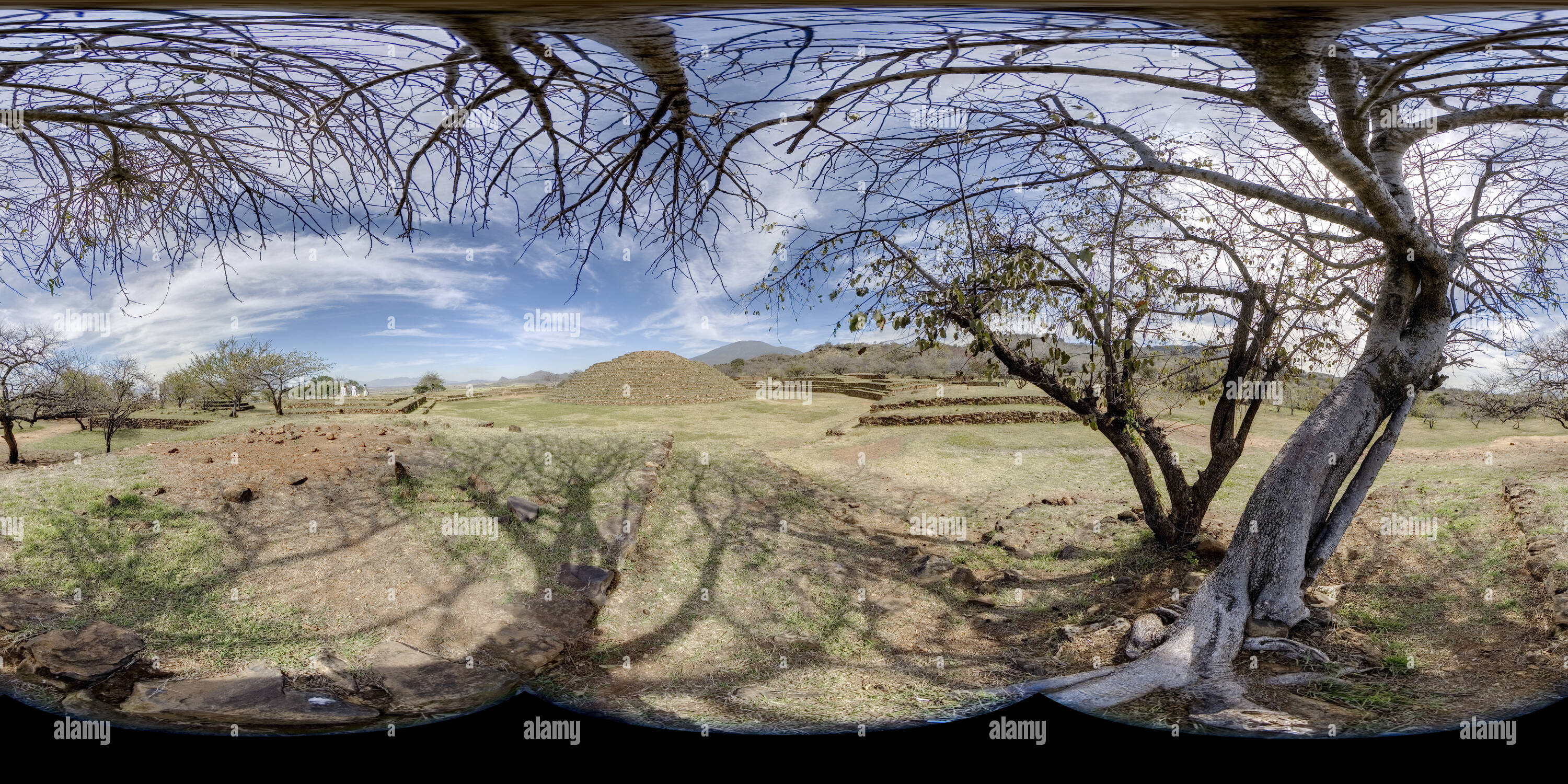 360° view of Guachimontones Archaeological site, Teuchitlan 10 - Alamy