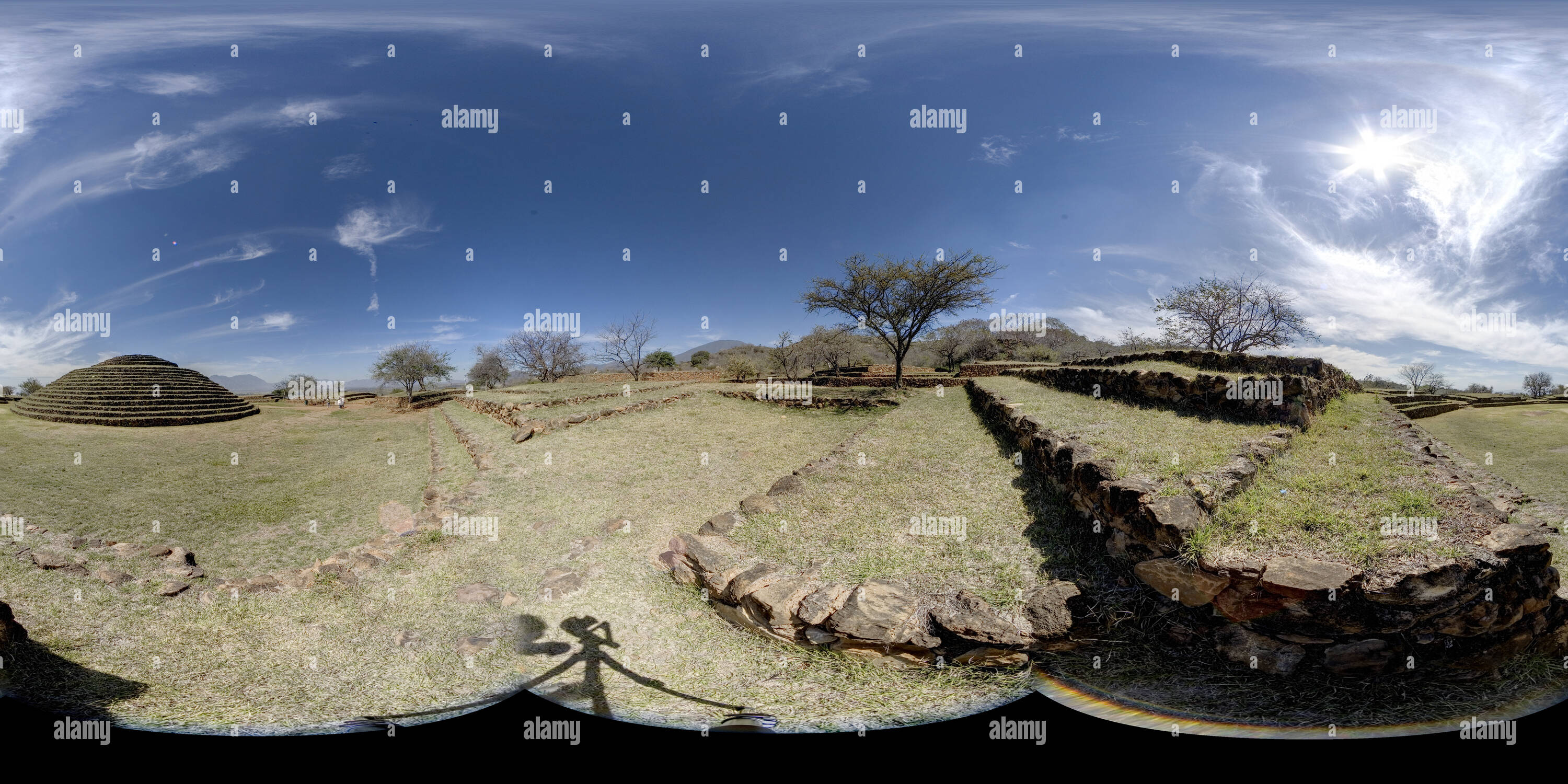 360° view of Guachimontones Archaeological site, Teuchitlan 16 - Alamy