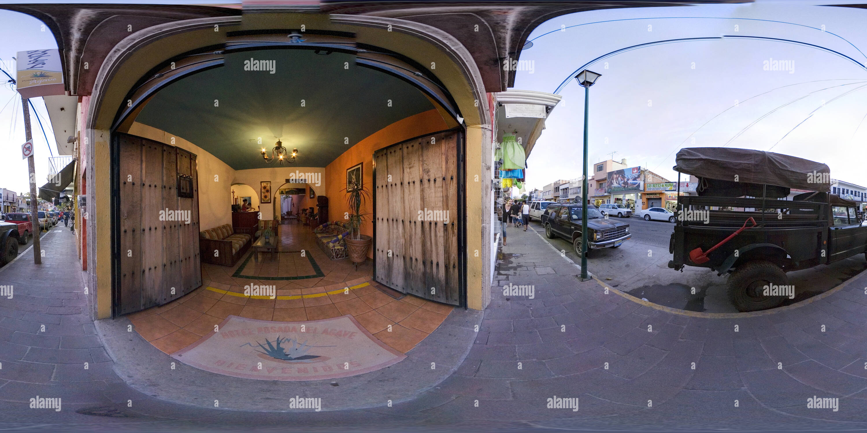 360° view of Hotel Posada del Agave, Tequila - Alamy