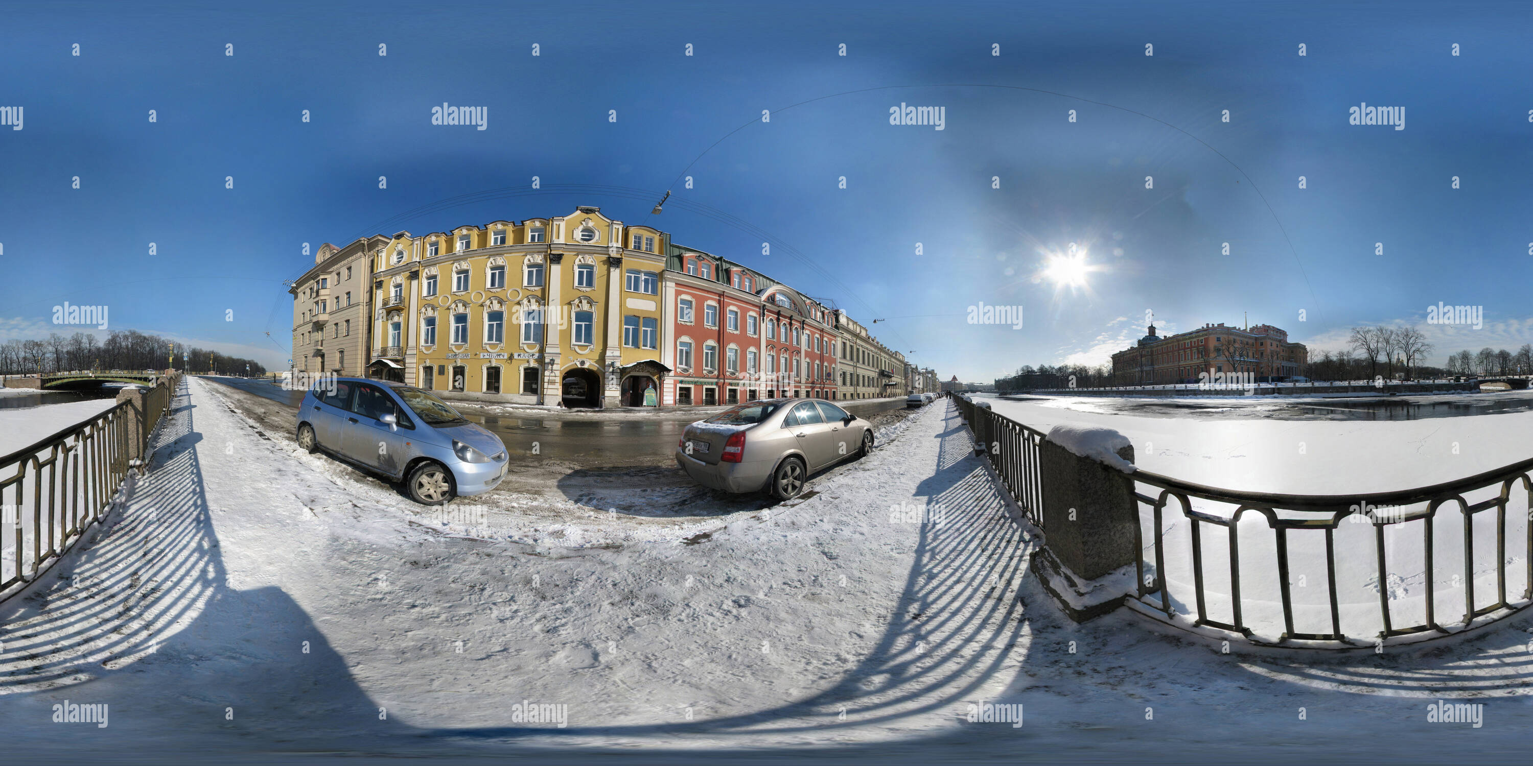 360° view of Castle Saint Michael - Alamy