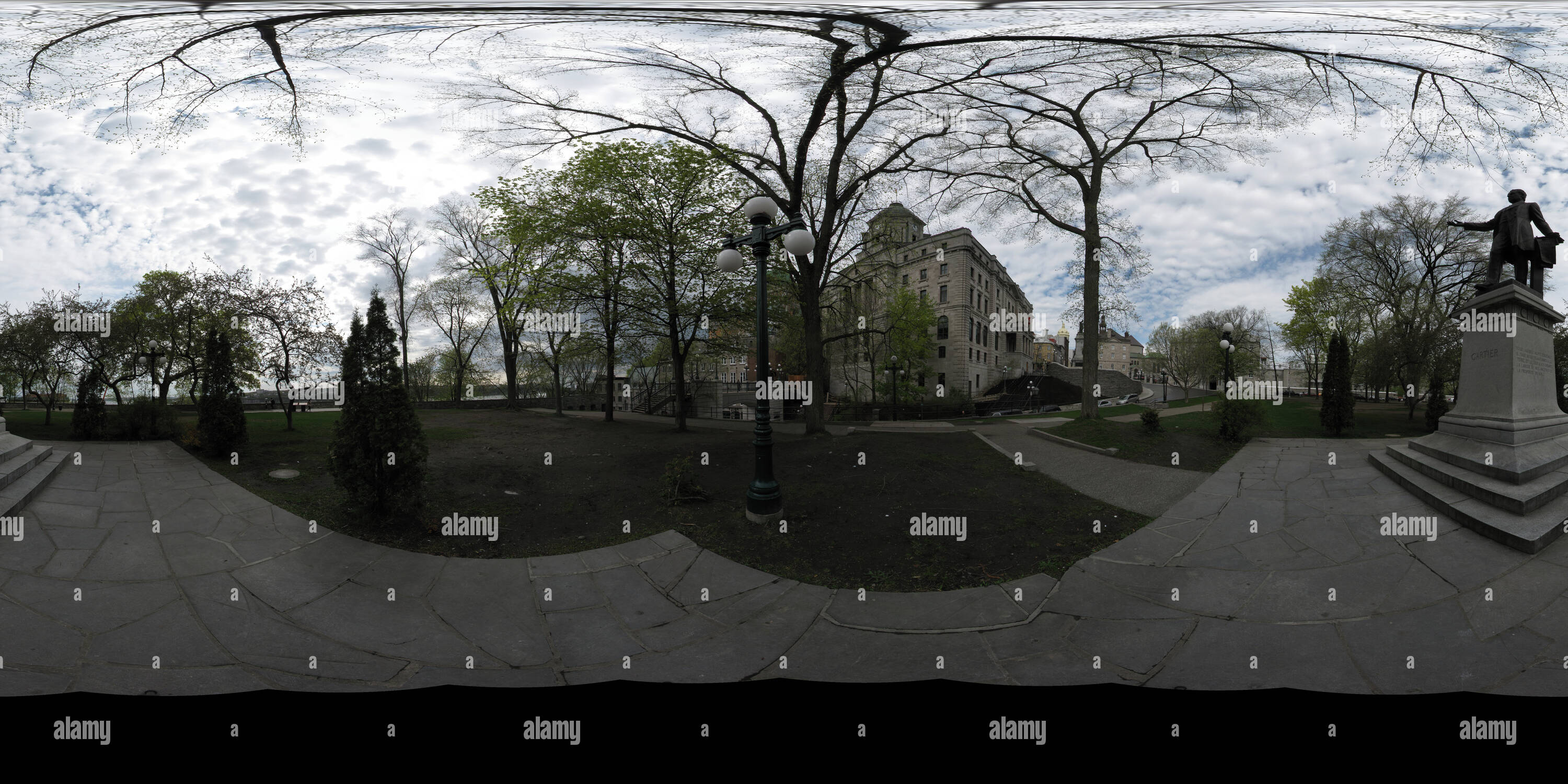 360° view of Montmorency Parc, Quebec City, Quebec, Canada - Alamy