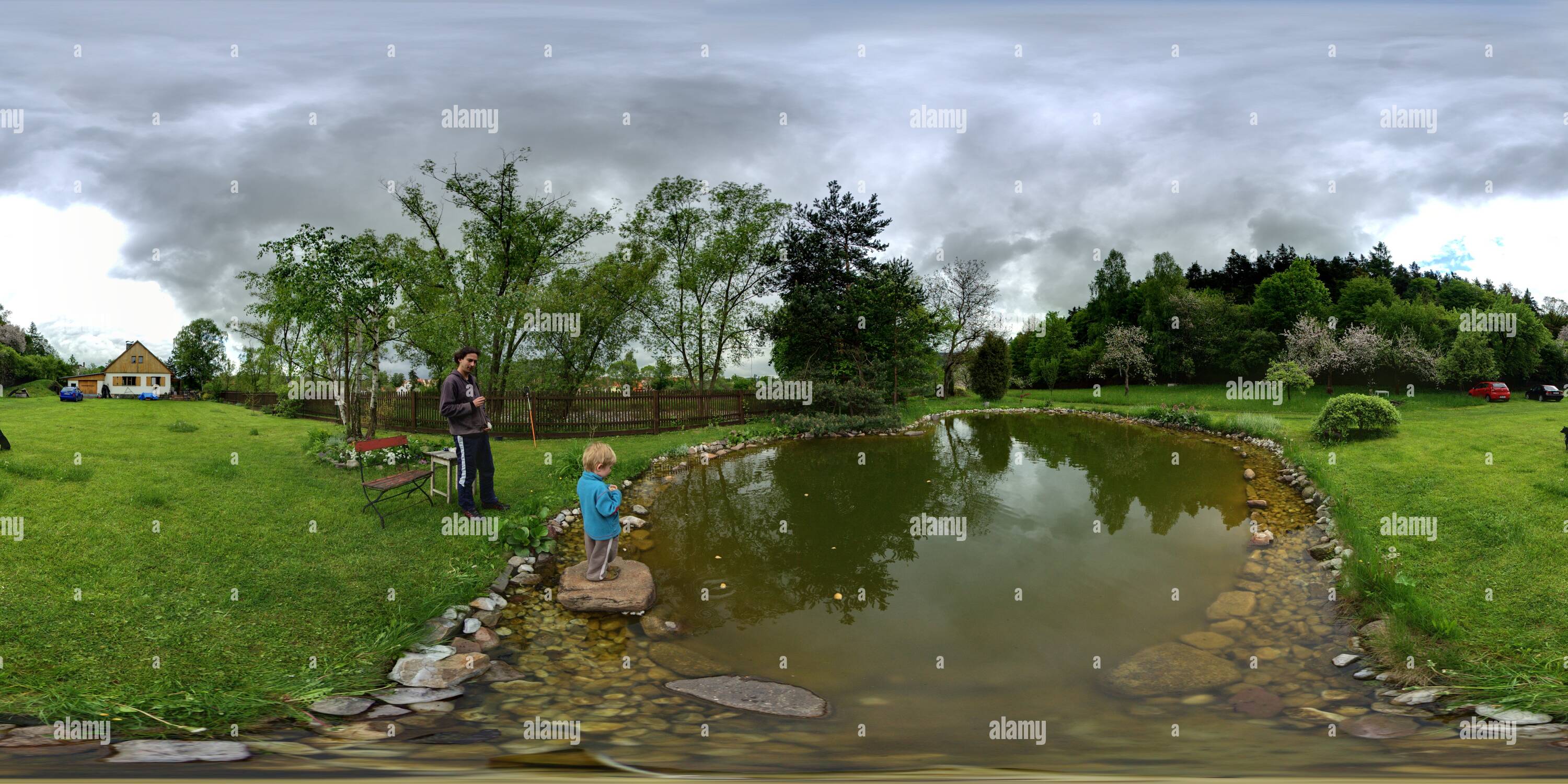 360° view of House in Jince 2 - Alamy