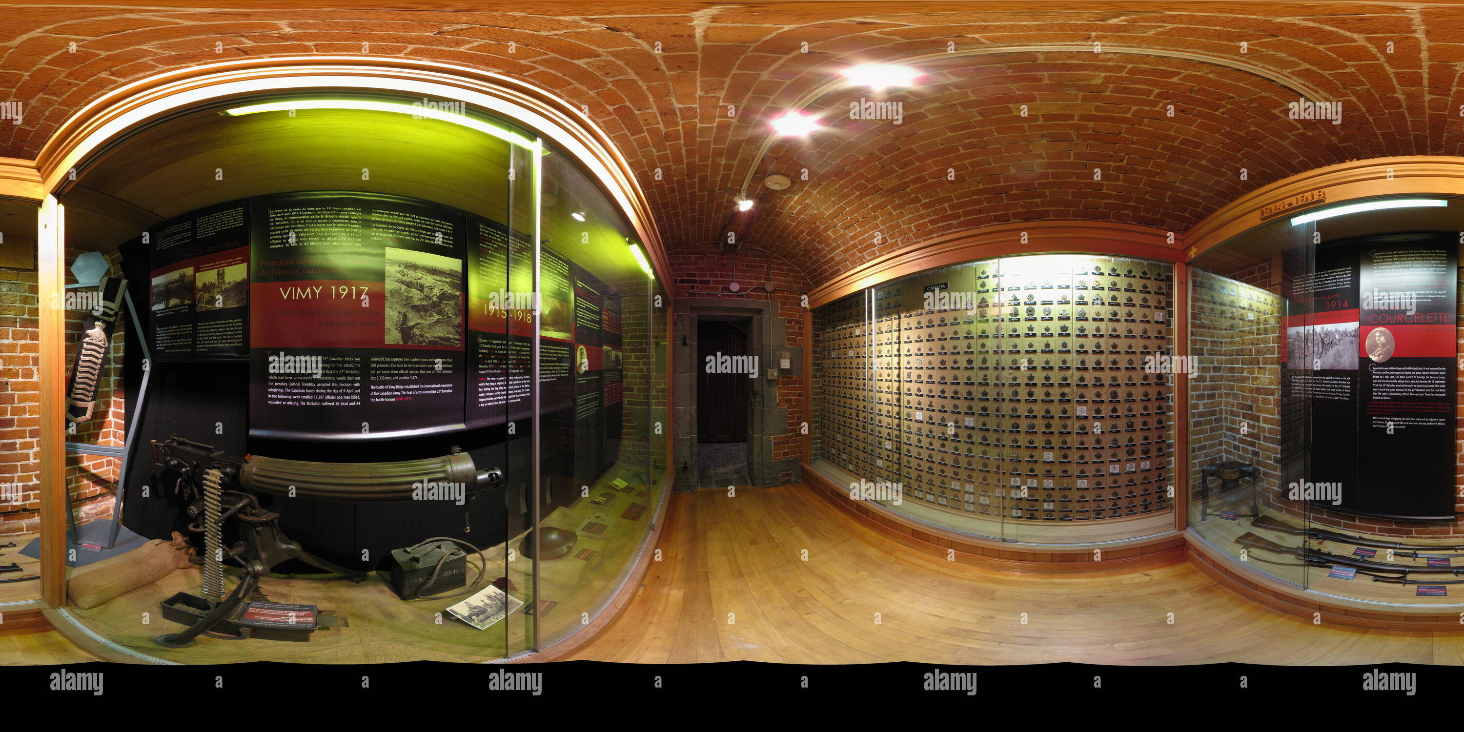 360° view of First World War Room - Alamy