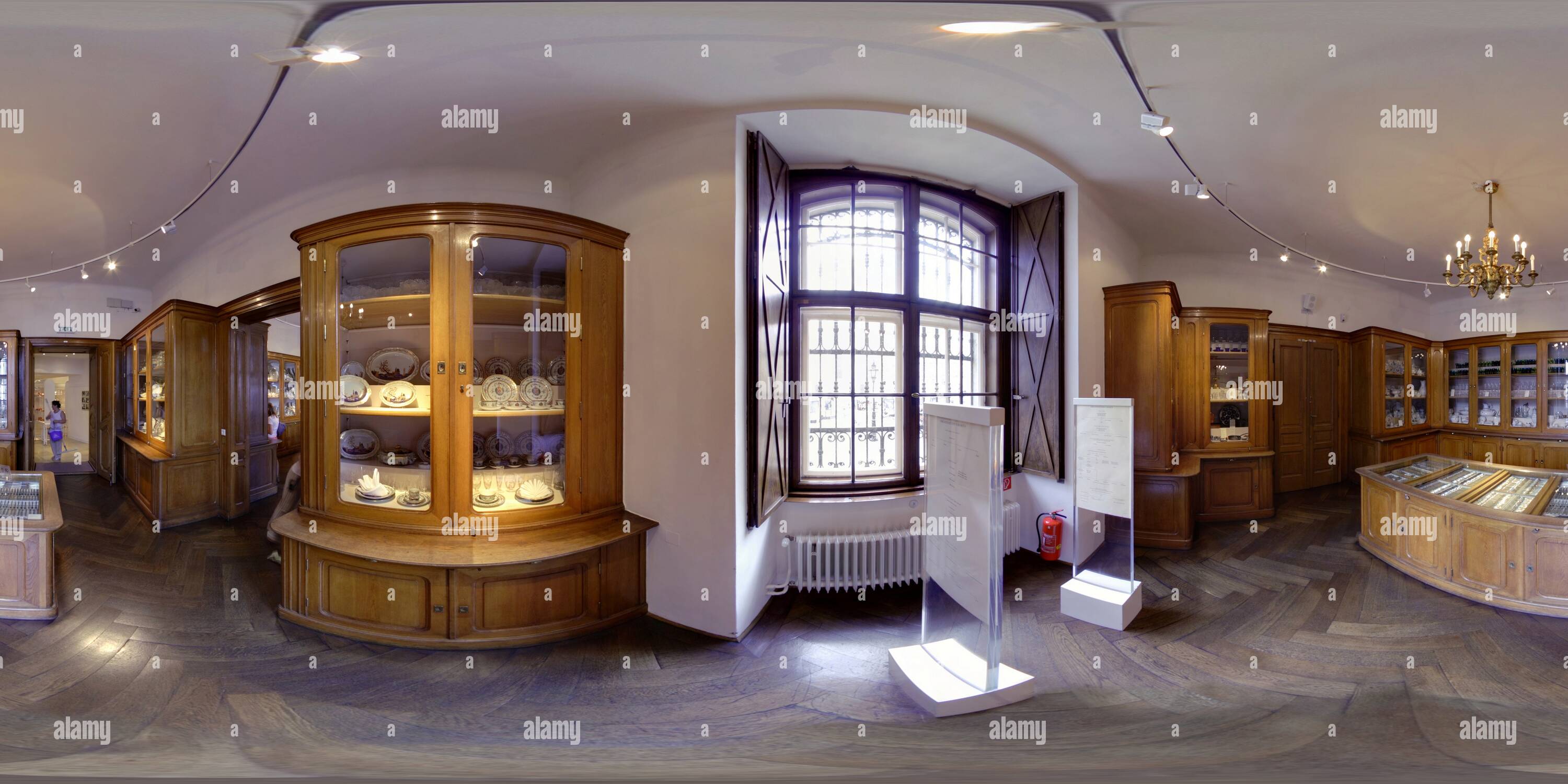 360° view of July 5 2008 Vienna Silverware Museum B - Alamy
