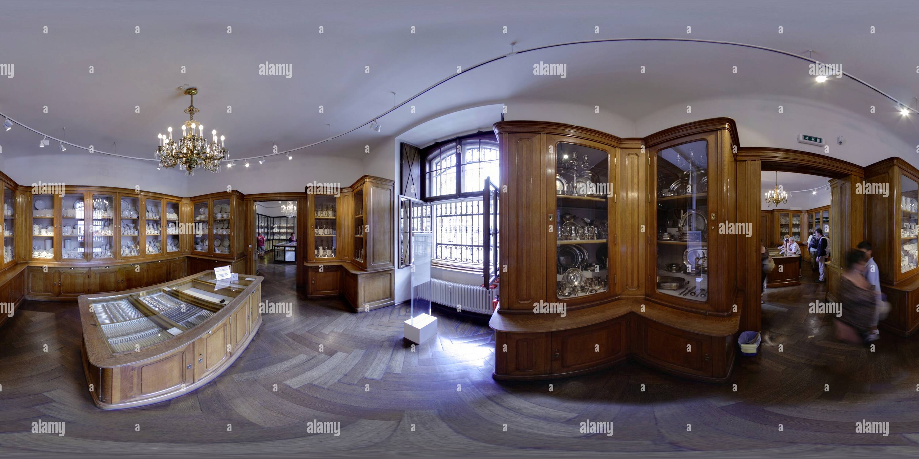 360° view of July 5 2008 Vienna Silverware Museum C - Alamy