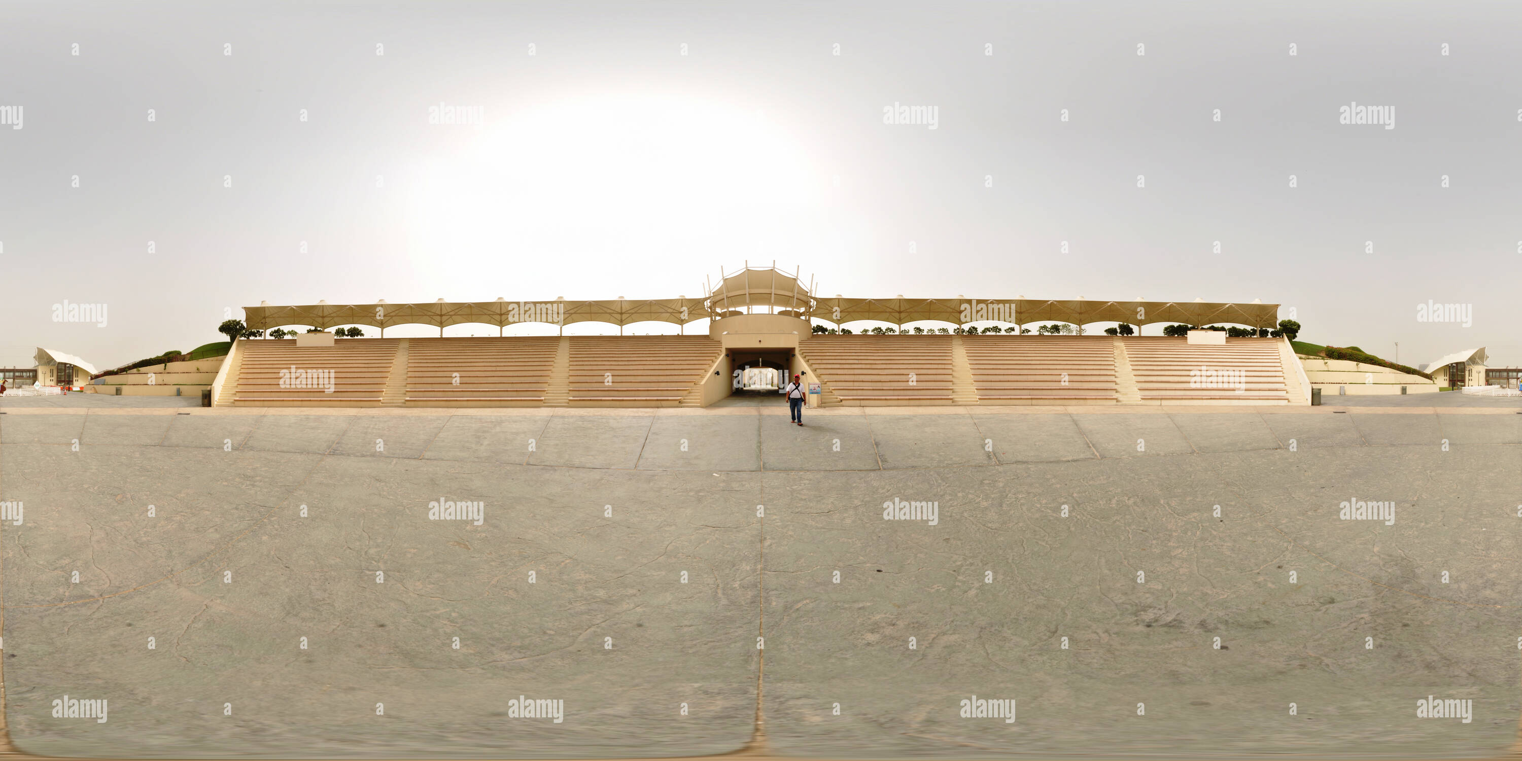 360° view of Inside Khalifa Park - Alamy