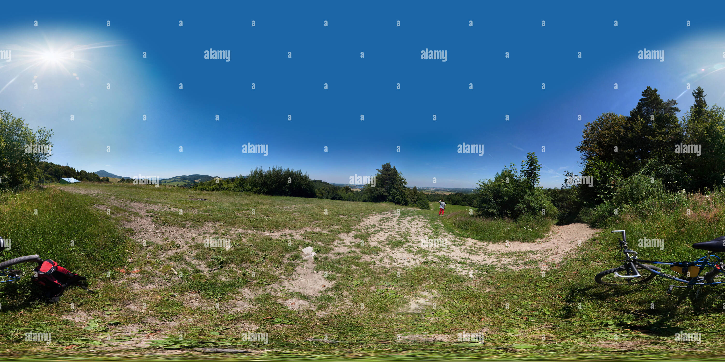 360° view of Metylovice - hill - outlook - Alamy