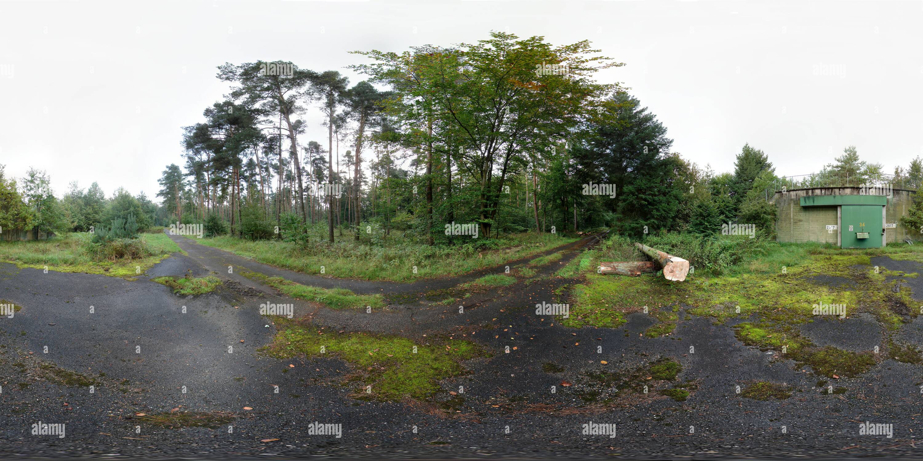 360° view of Verlassener Munitionsbunker der US-Army 2 - Alamy