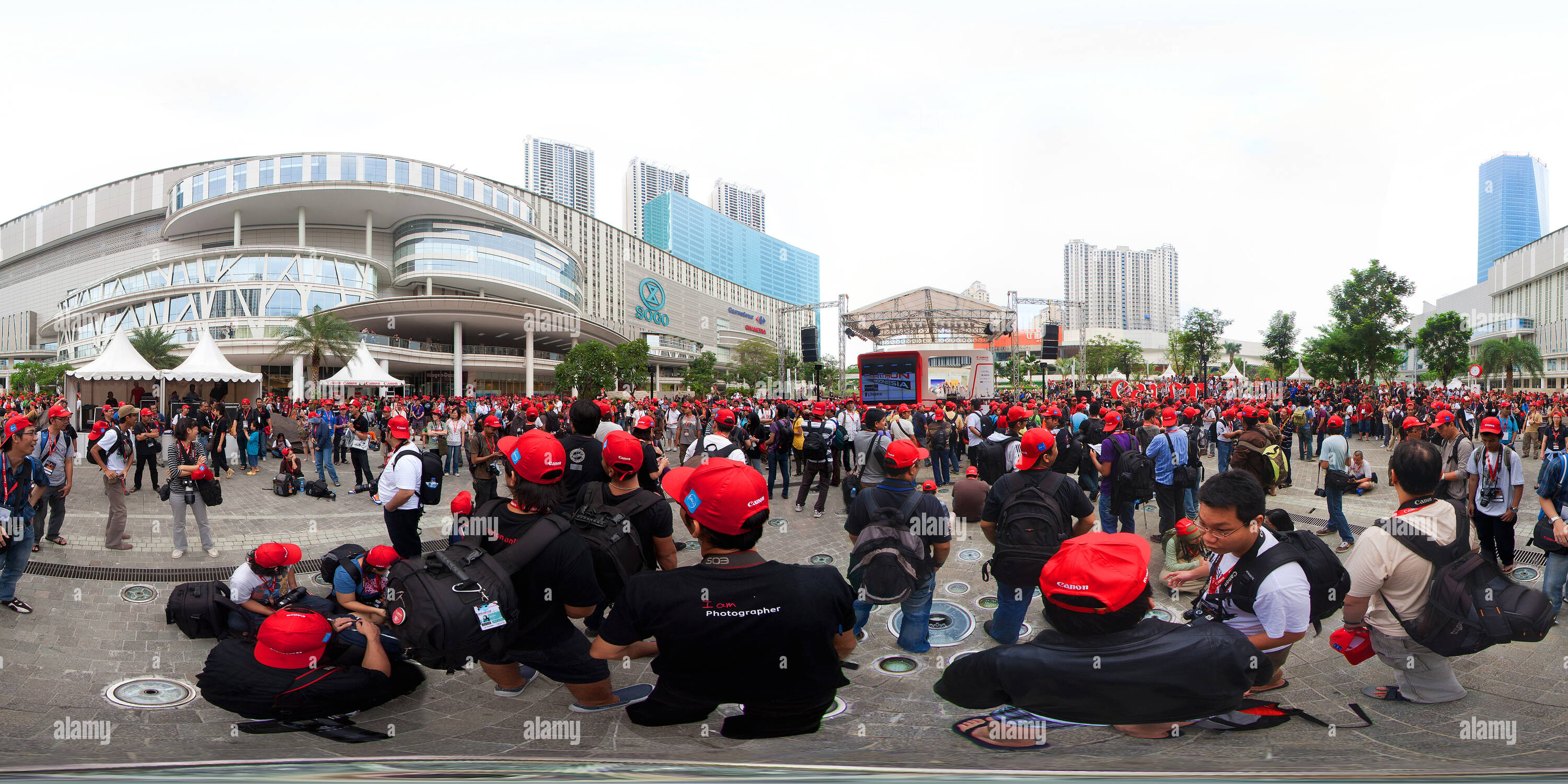 360° view of Canon Photo Marathon 2010 - Jakarta Indonesia - Alamy