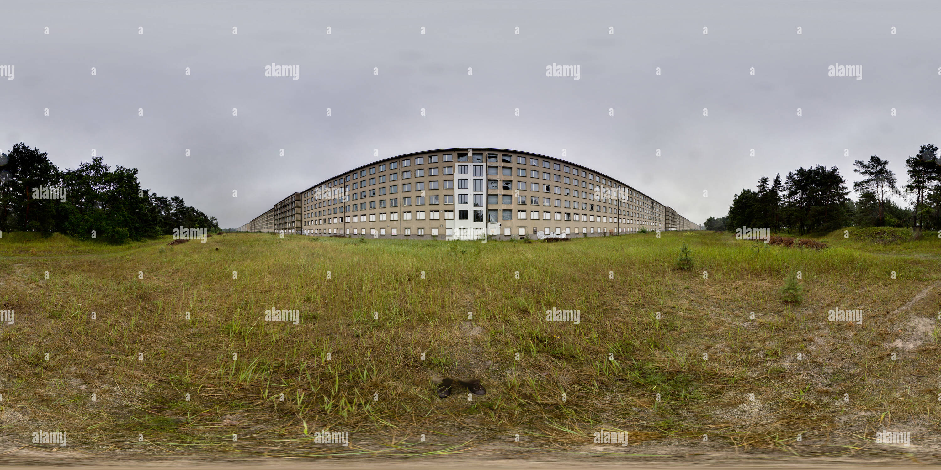 360° view of Prora Nazi Holiday Resort 3, Rugen - Alamy