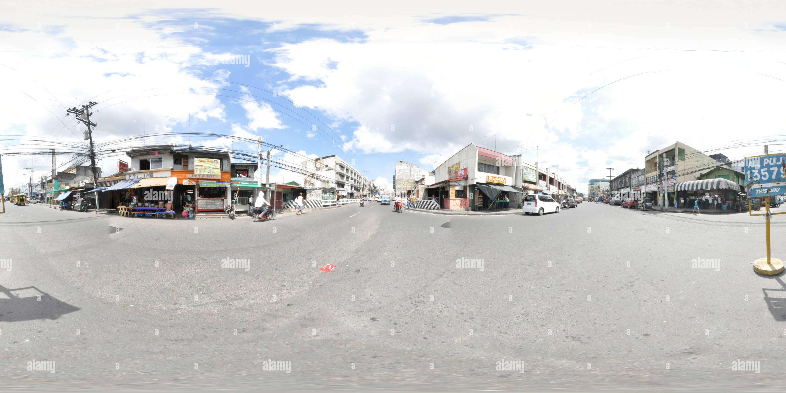 360° view of Sto. Rosario st. corner Rizal St - Alamy