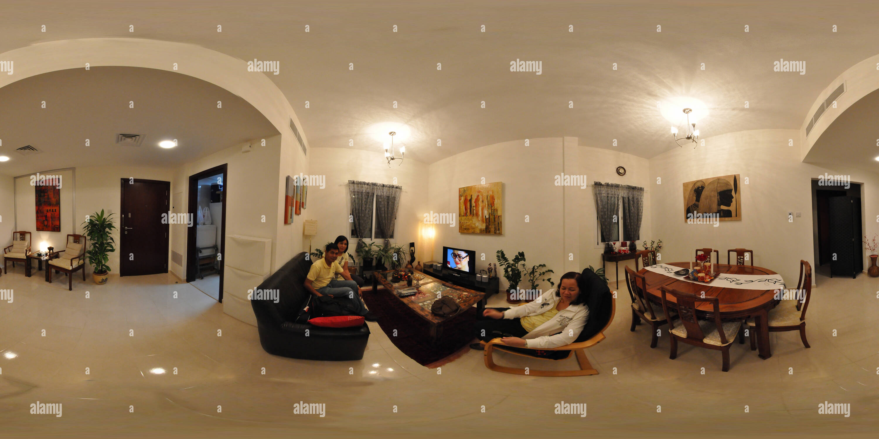 360° view of Muhaisnah 4 Area - Alamy