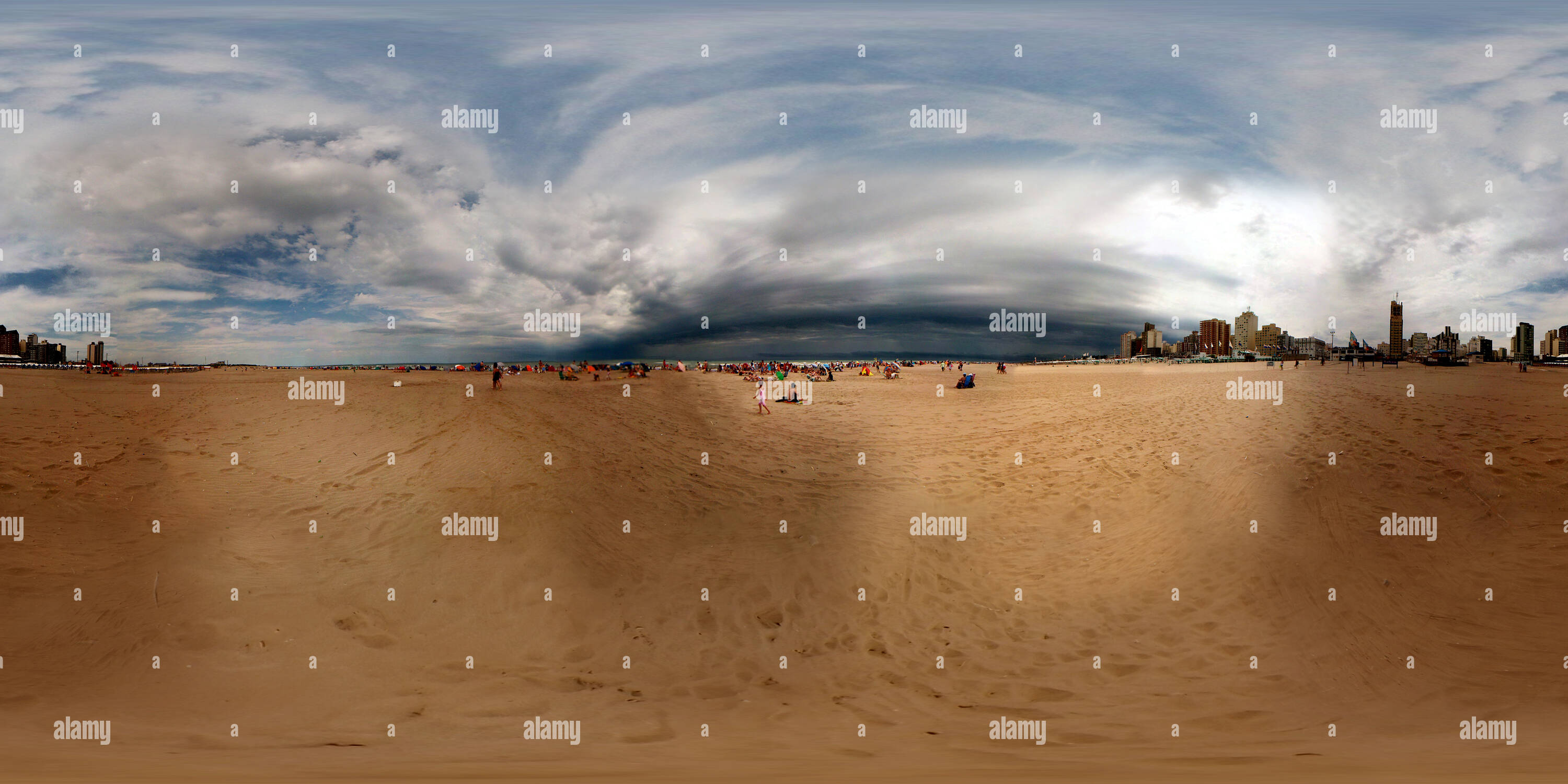 360° view of Playa de Necochea - Alamy