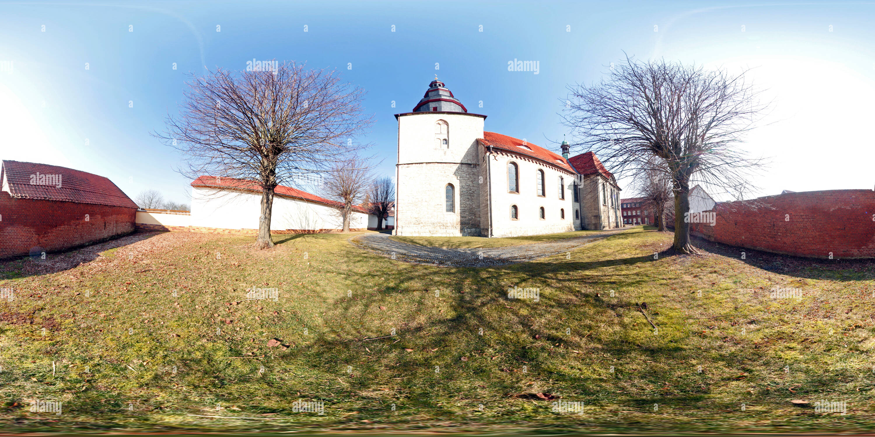 360° view of Kirchworbis | Eichsfeld - Kirche - Alamy