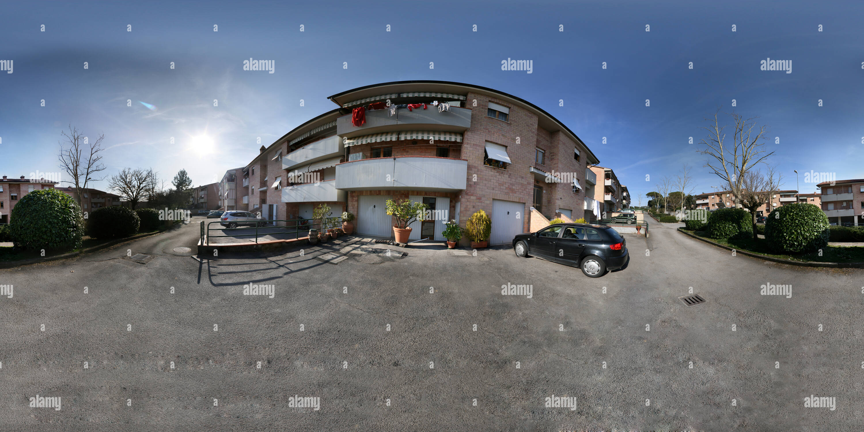 360° view of S. Andrea a Montecchio (Siena - Alamy