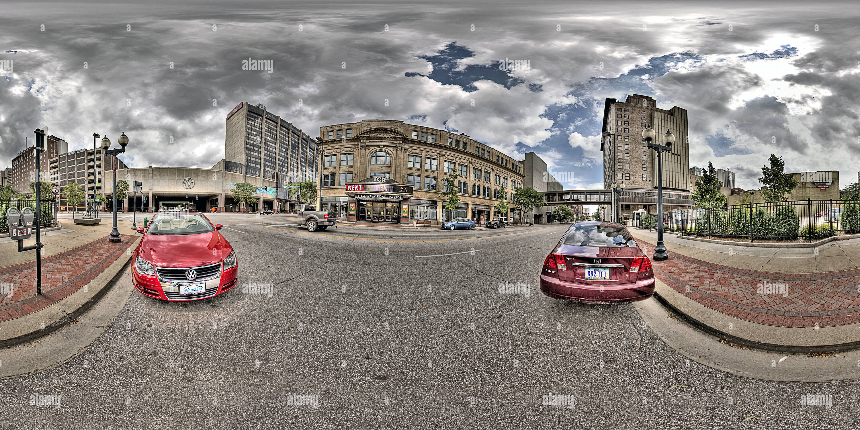 360° view of 1st and 3rd - Alamy