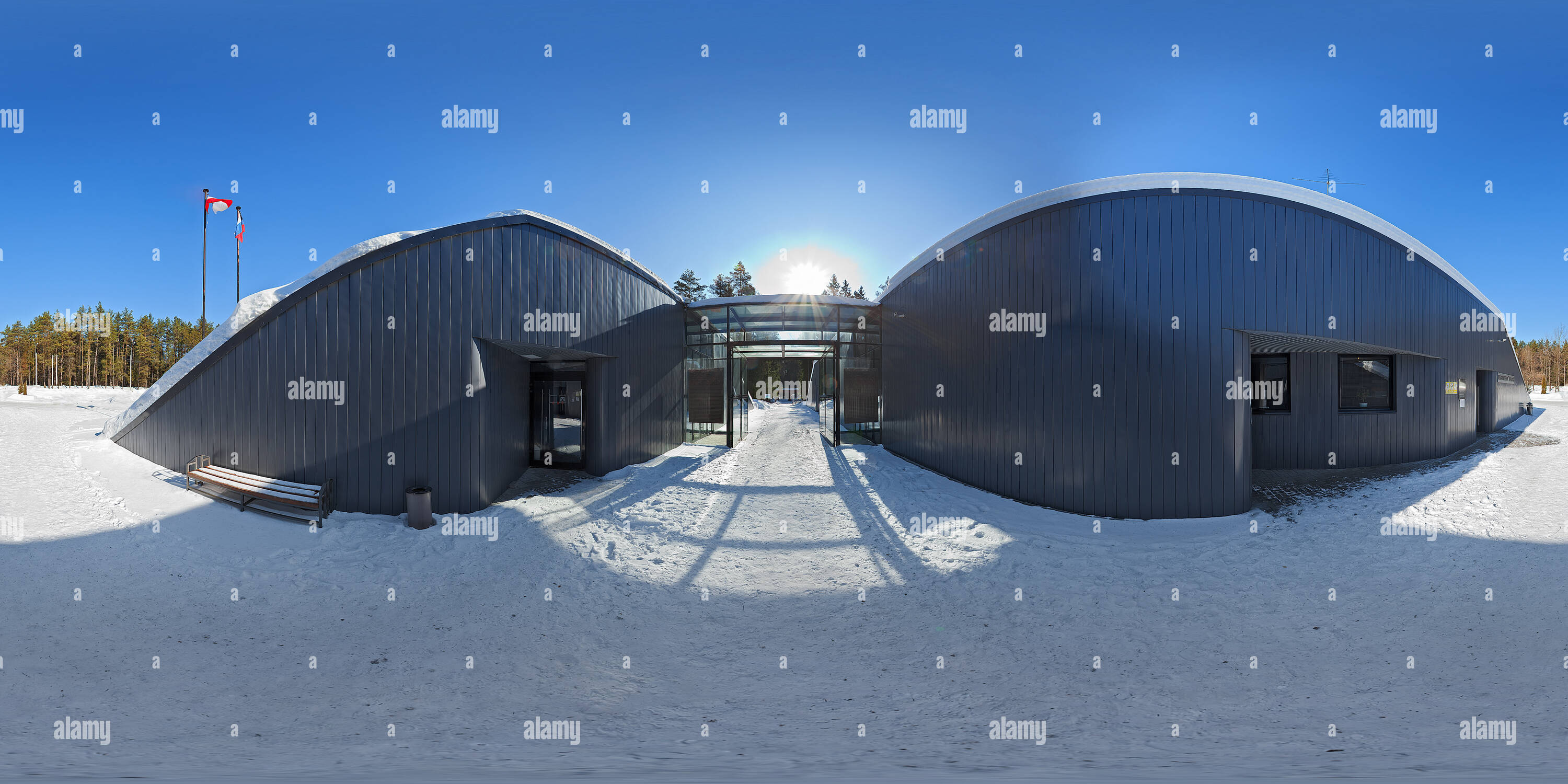 360° view of Katyn Memorial main entrance - Alamy