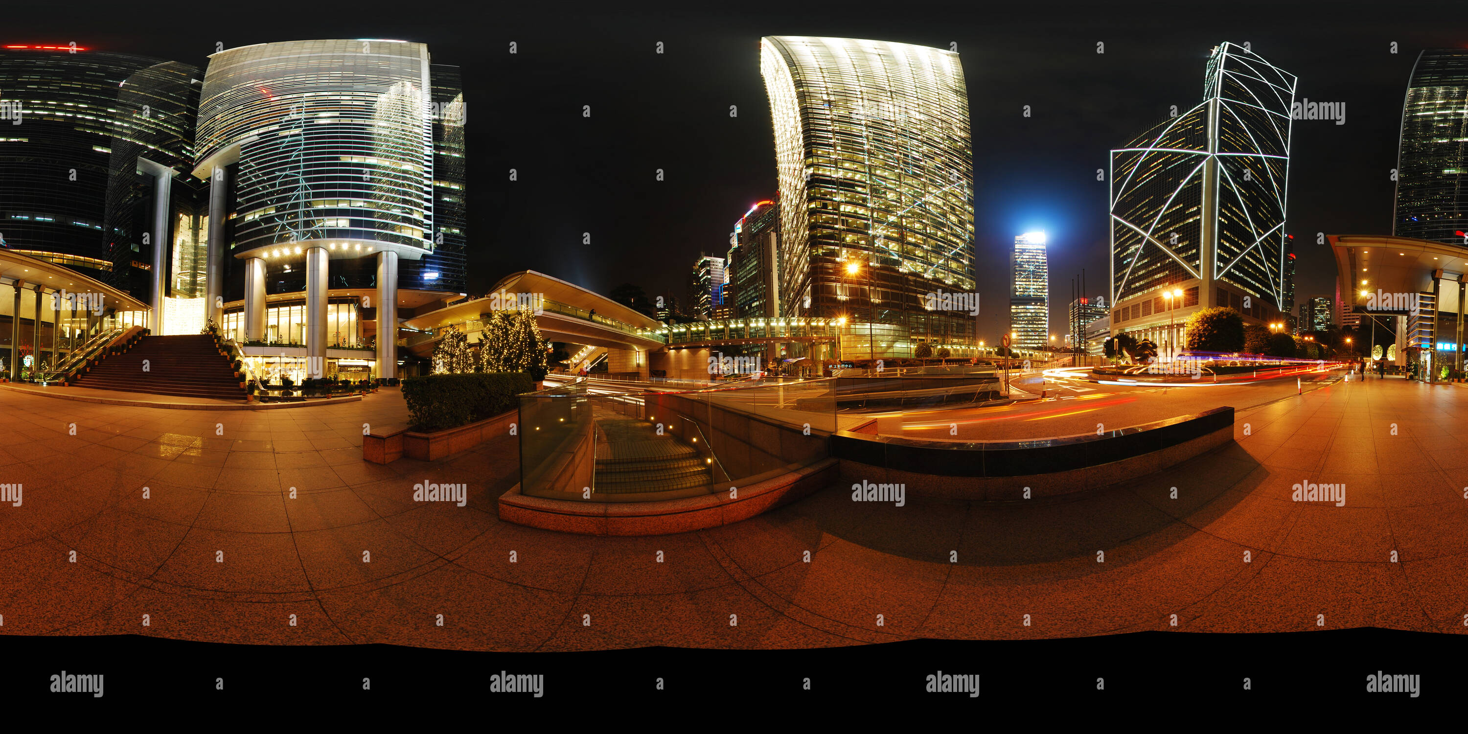360° view of bank of china tower - Alamy
