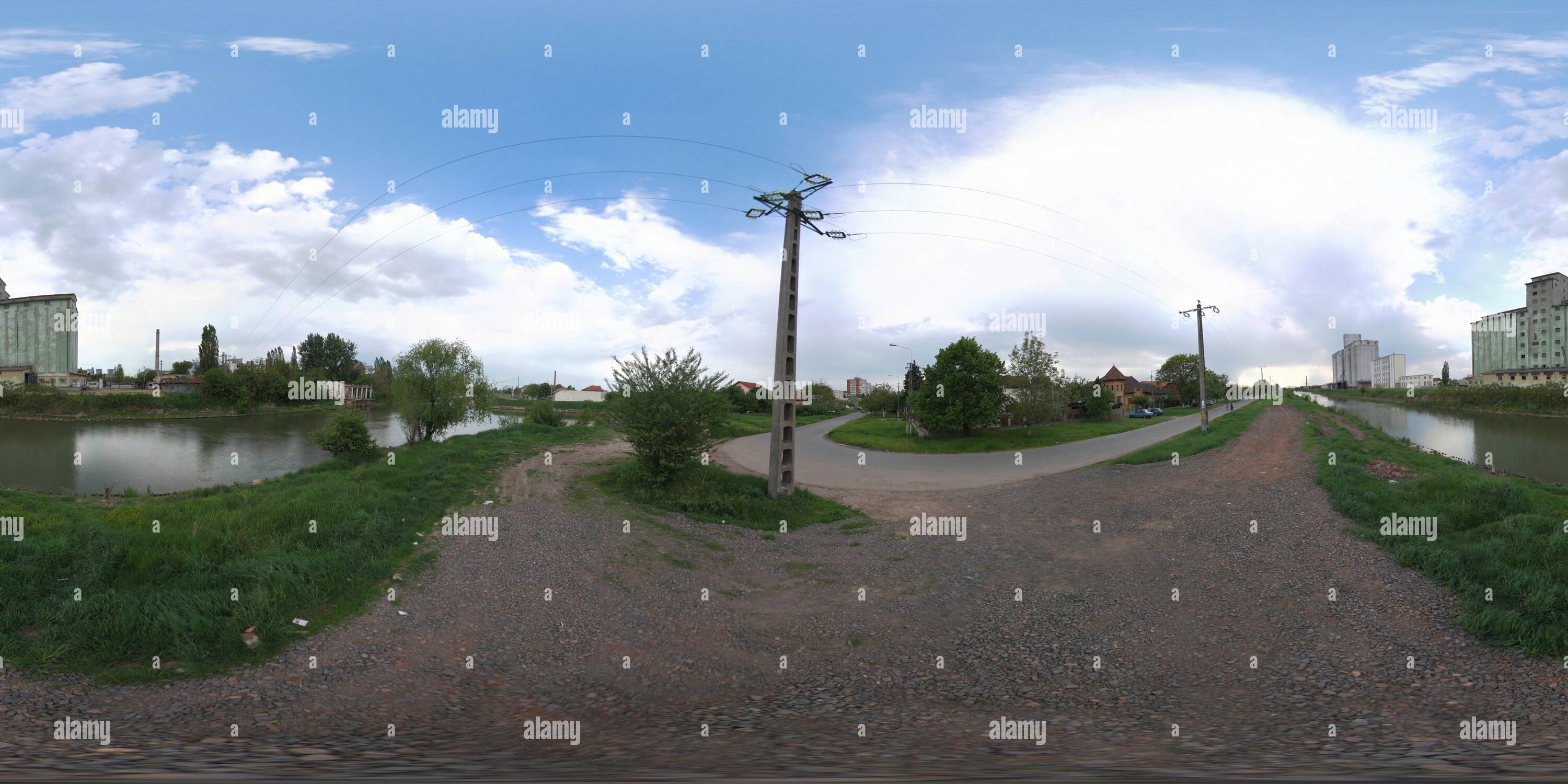 360° view of Bega Cloudy April - Alamy