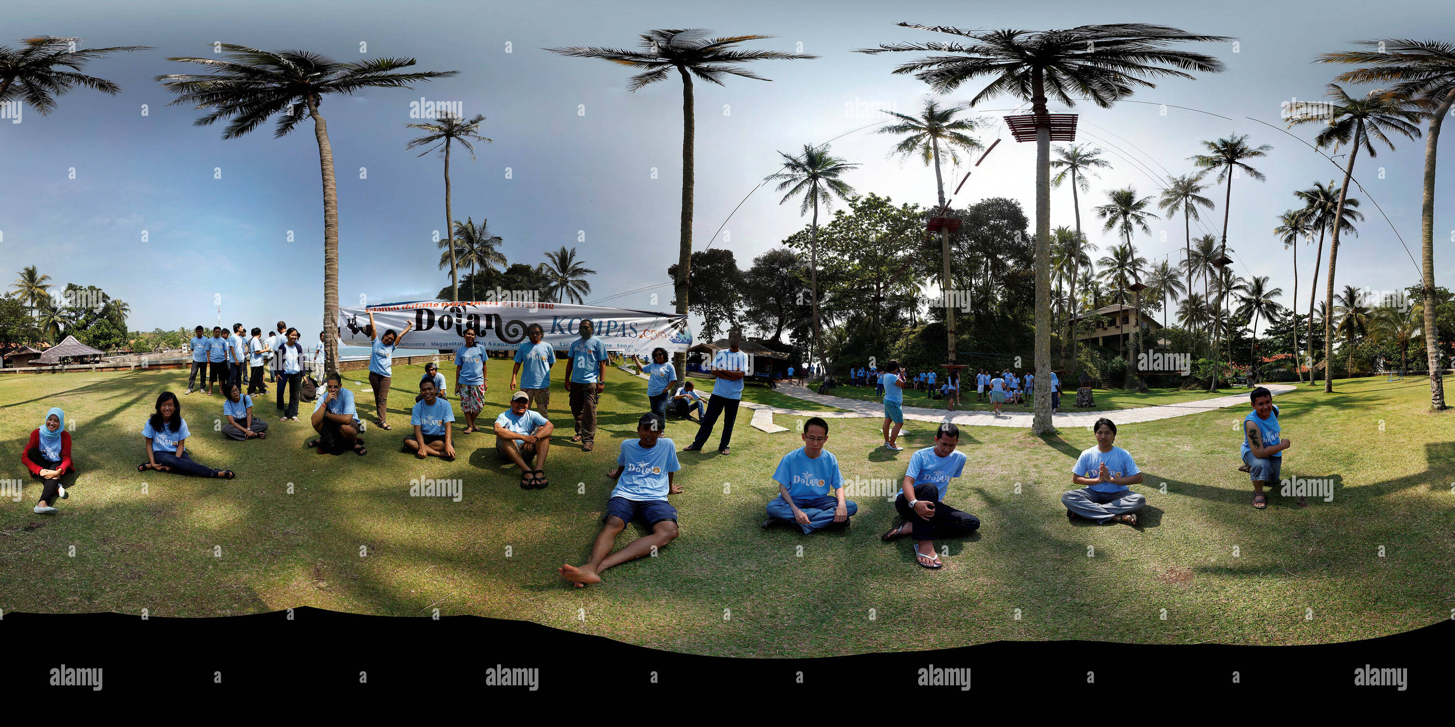 360° view of KOMPAS.com Anyer 28 Mei 2011 - Alamy