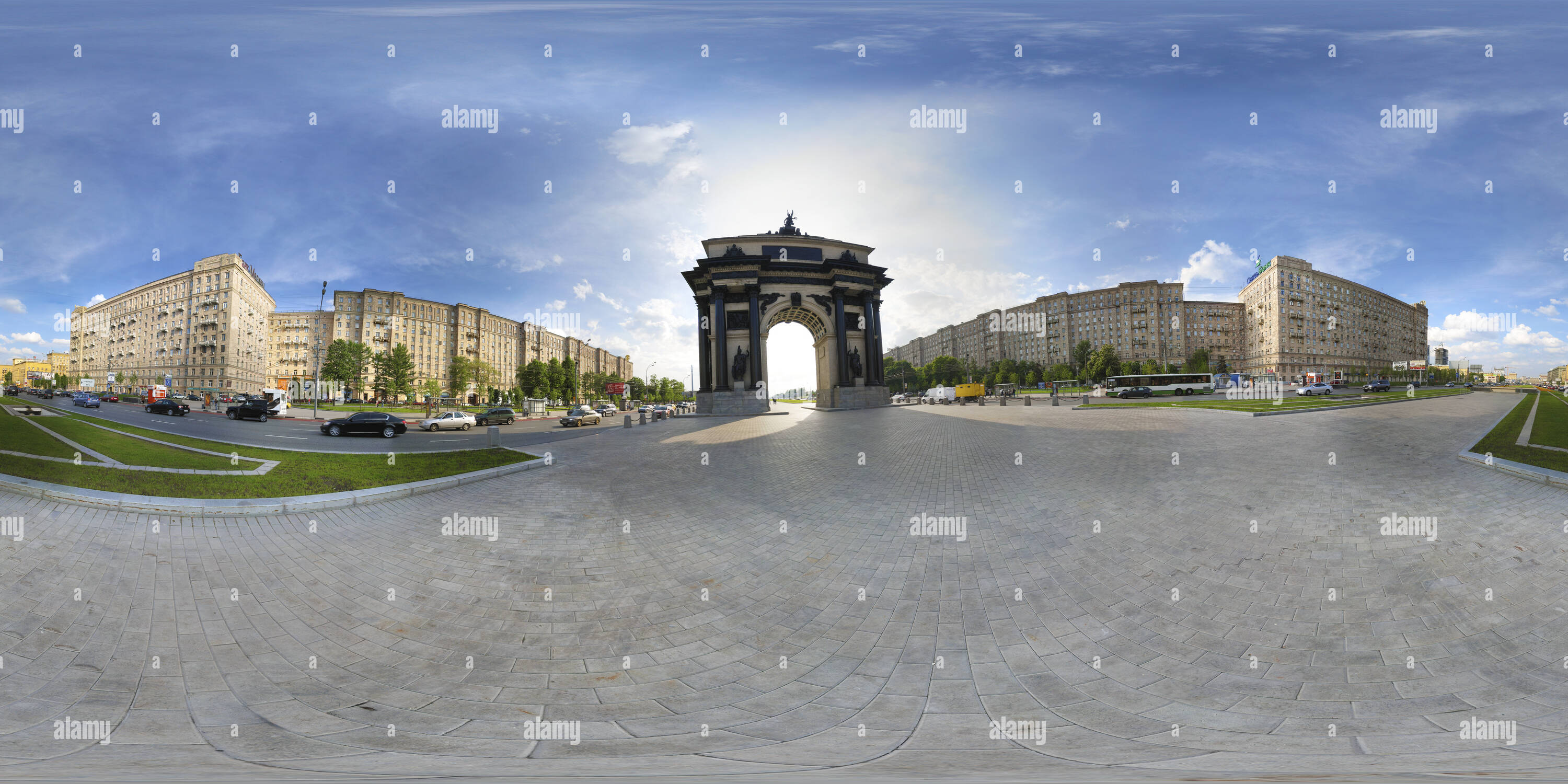 The moscow triumphal gate hi-res stock photography and images - Alamy