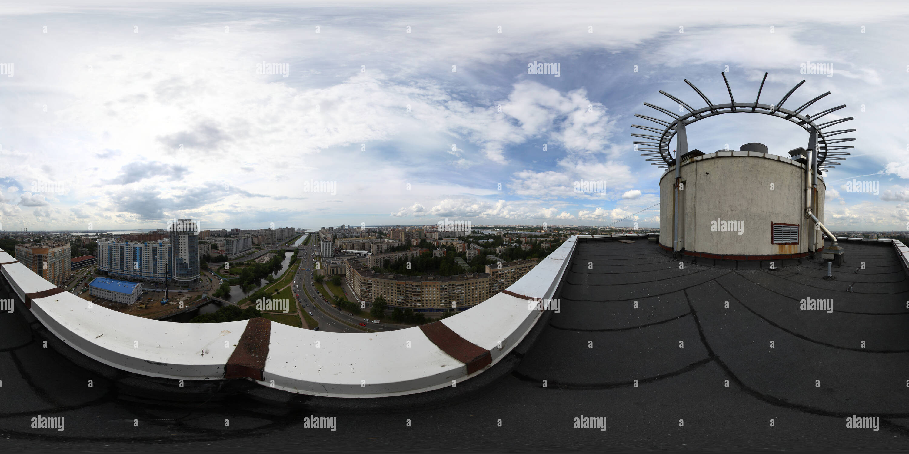 360° view of From the roof - Alamy
