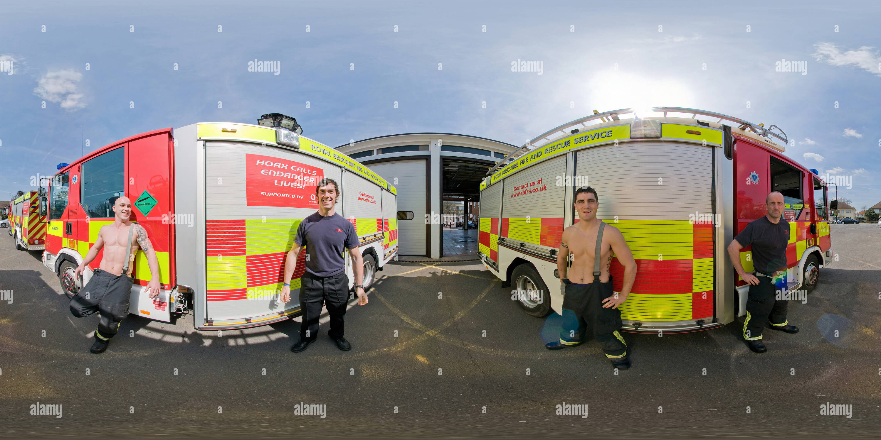 360° view of Slough Fire Rescue Service - Alamy