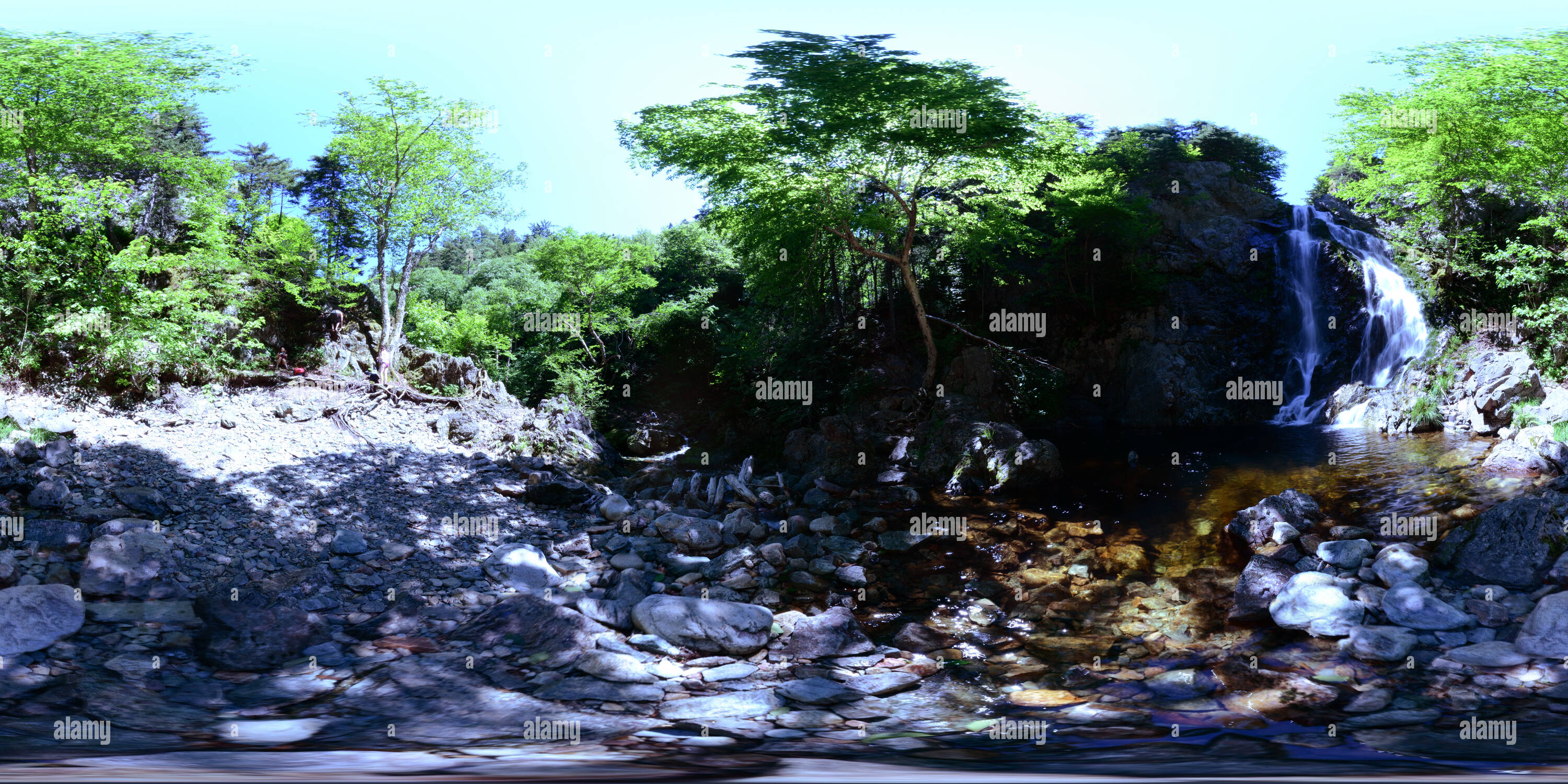 360° view of Fundy Park Canada - Alamy