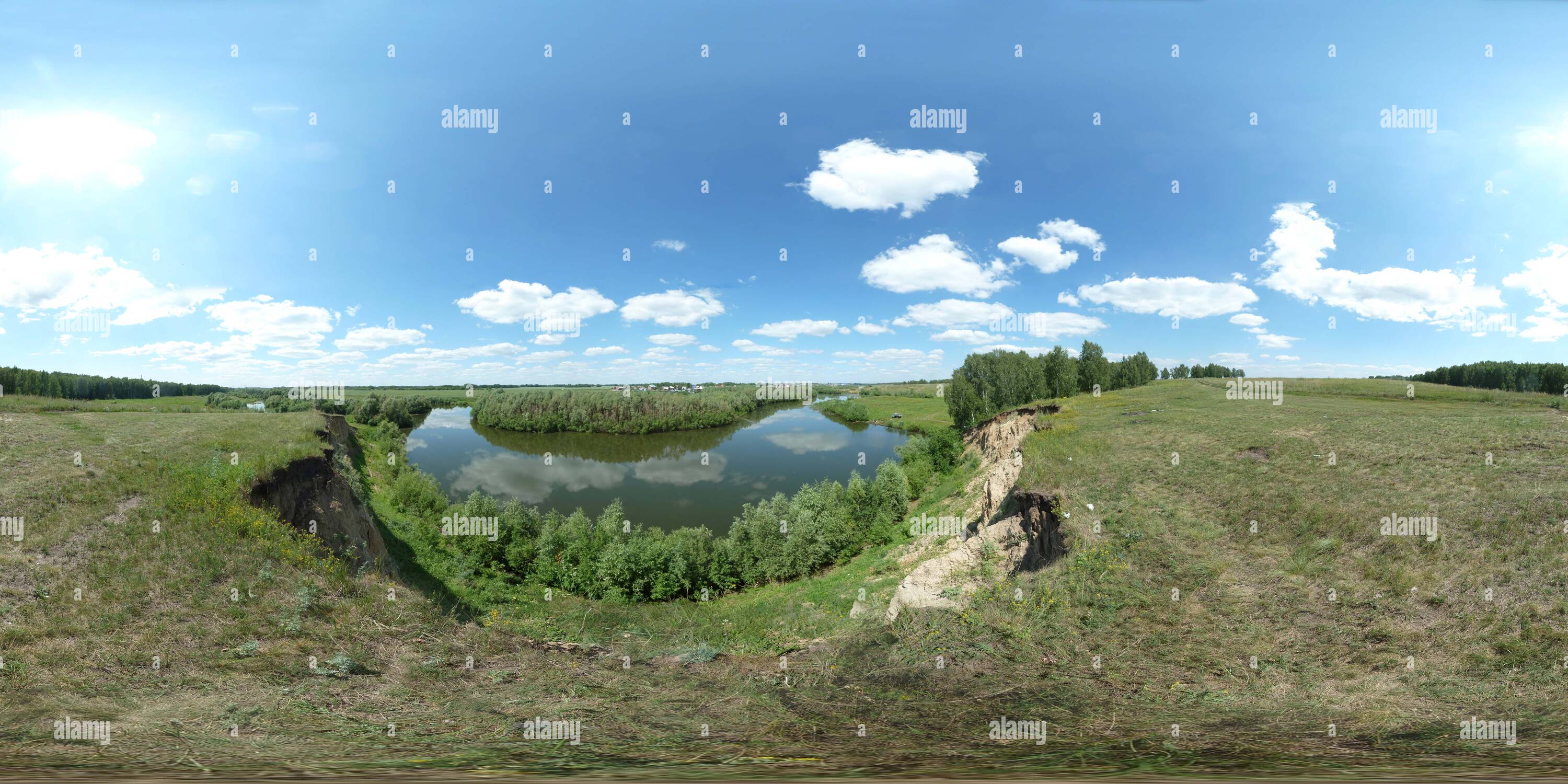 360° view of View from cliff - Alamy