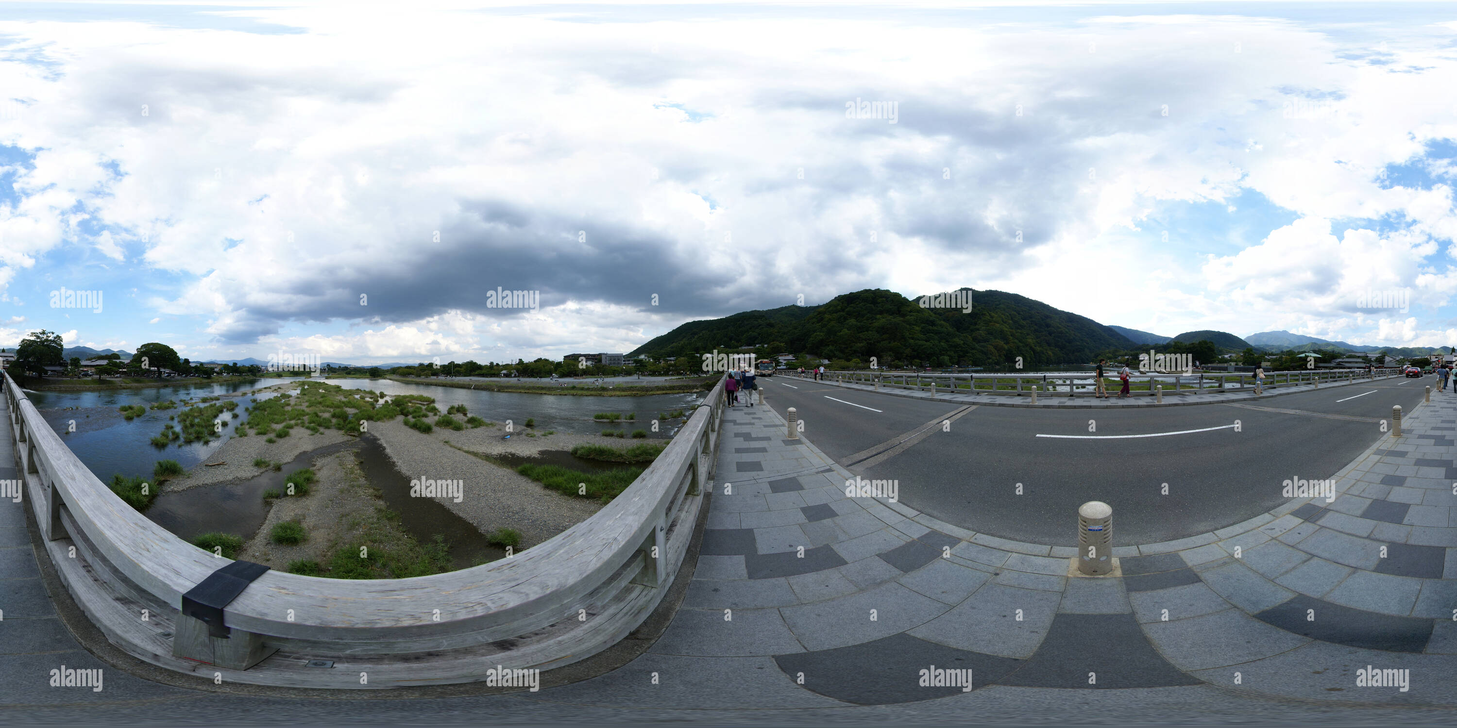 360° view of TogetsuKyo - Bridge-kyoto - Alamy
