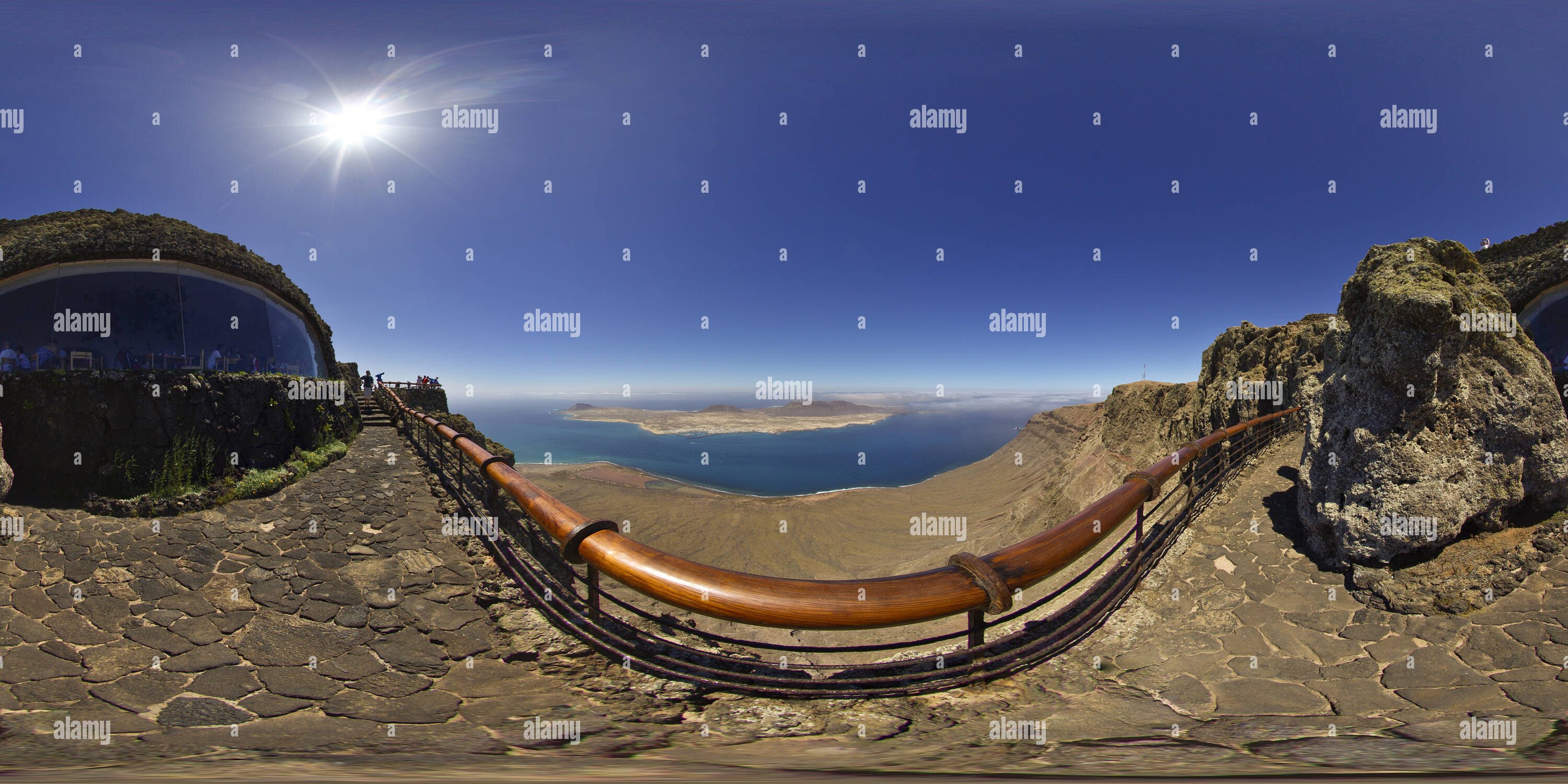 360° view of Mirador del Rio - Alamy