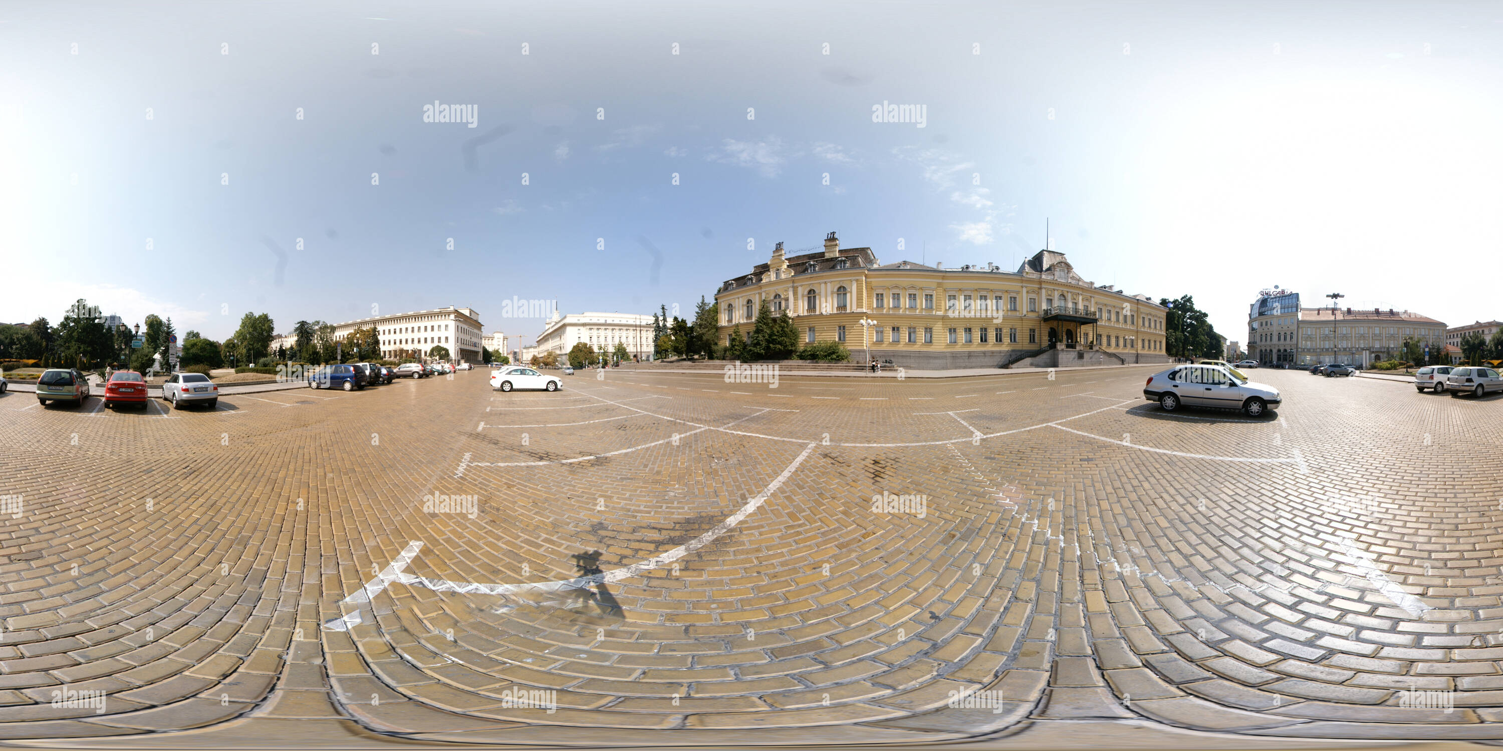 360° view of Alexandre I, Square, Sofia - Alamy