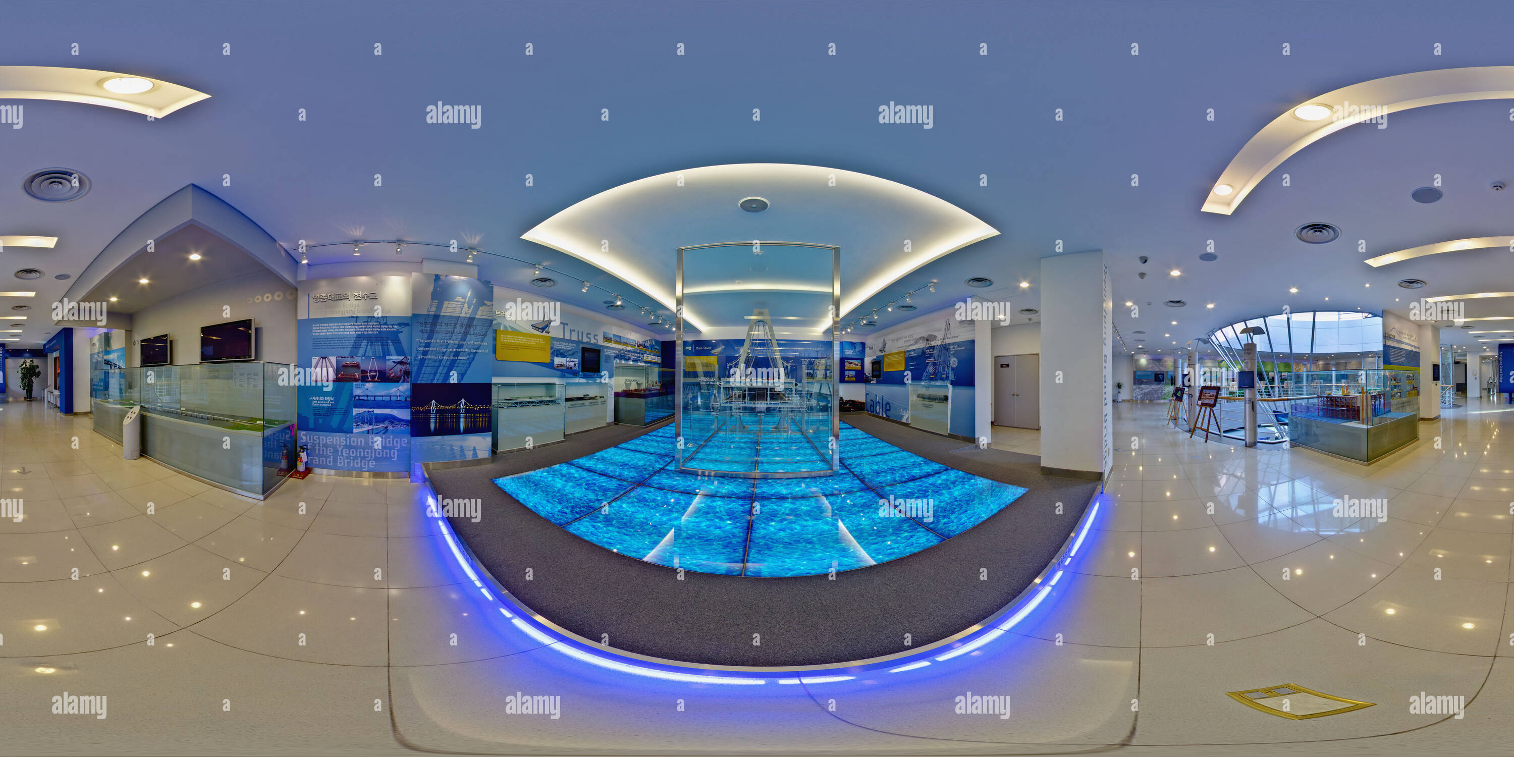 360° view of Yeongjong Bridge Exhibition - Alamy