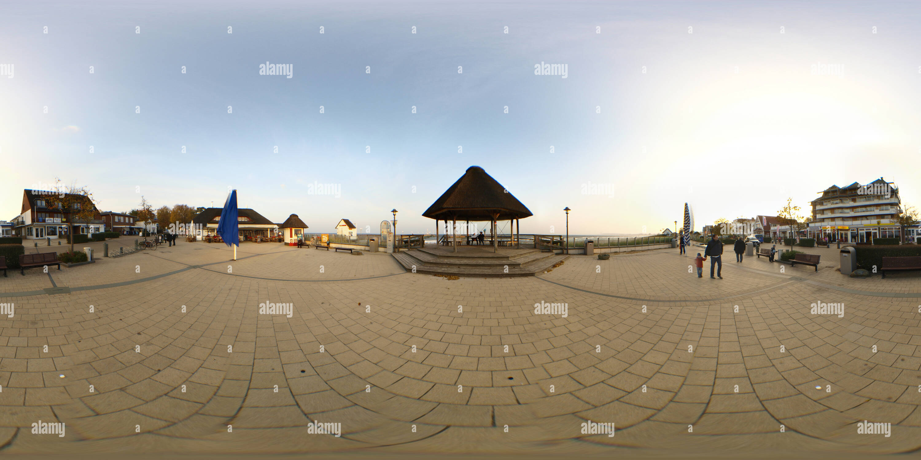 360° view of Pier in Haffkrug - Alamy